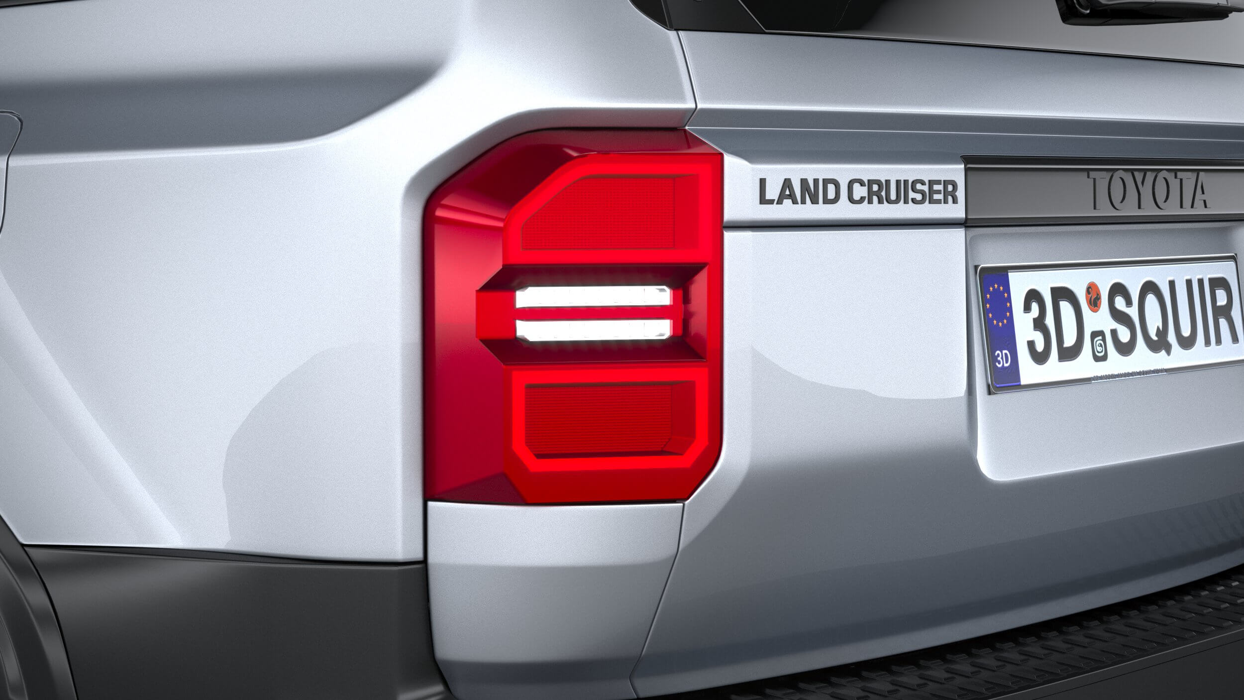 Toyota Land Cruiser 250 Basic 2025 - 3D Model by SQUIR