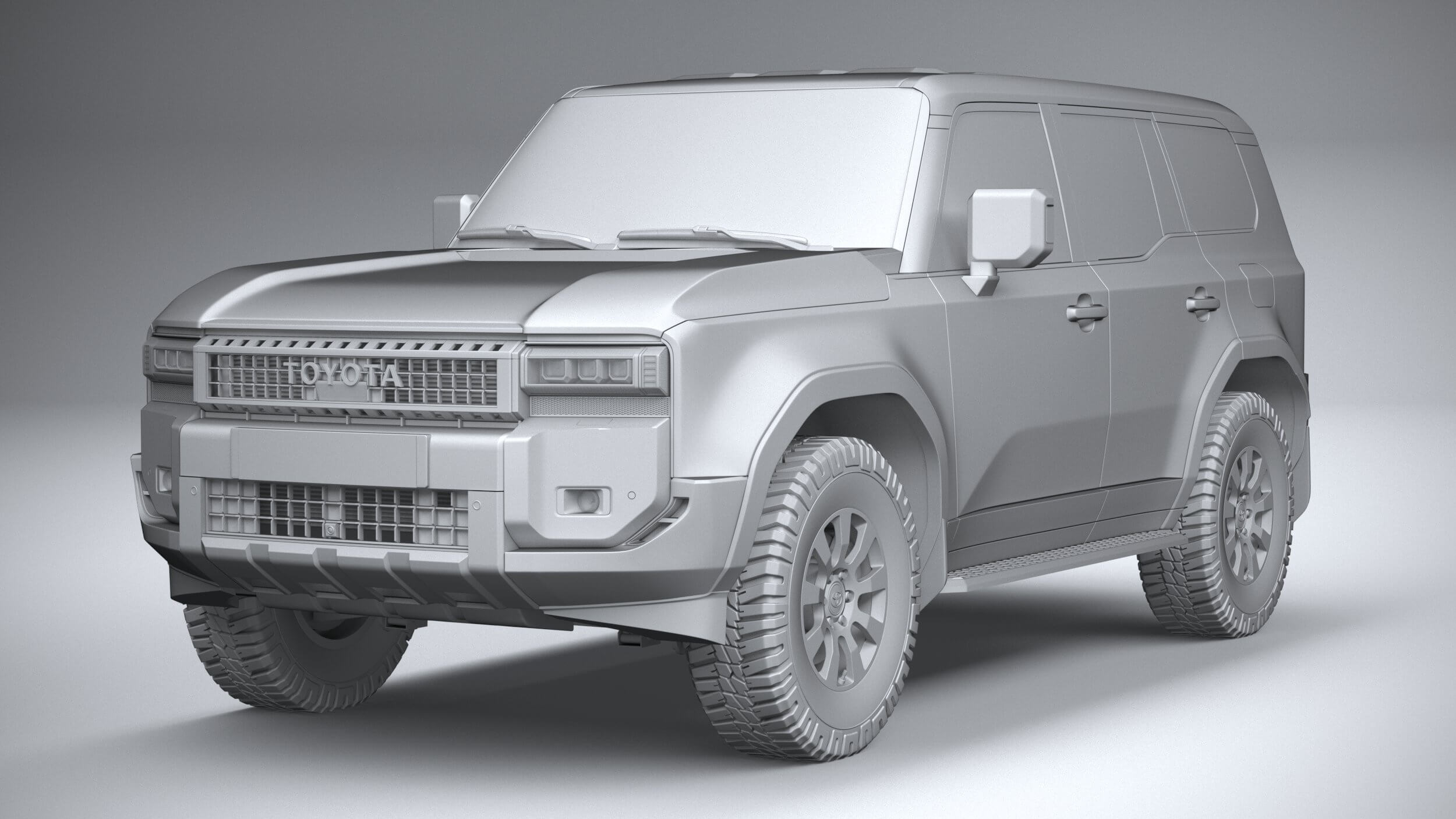 Toyota Land Cruiser 250 Basic 2025 - 3D Model by SQUIR