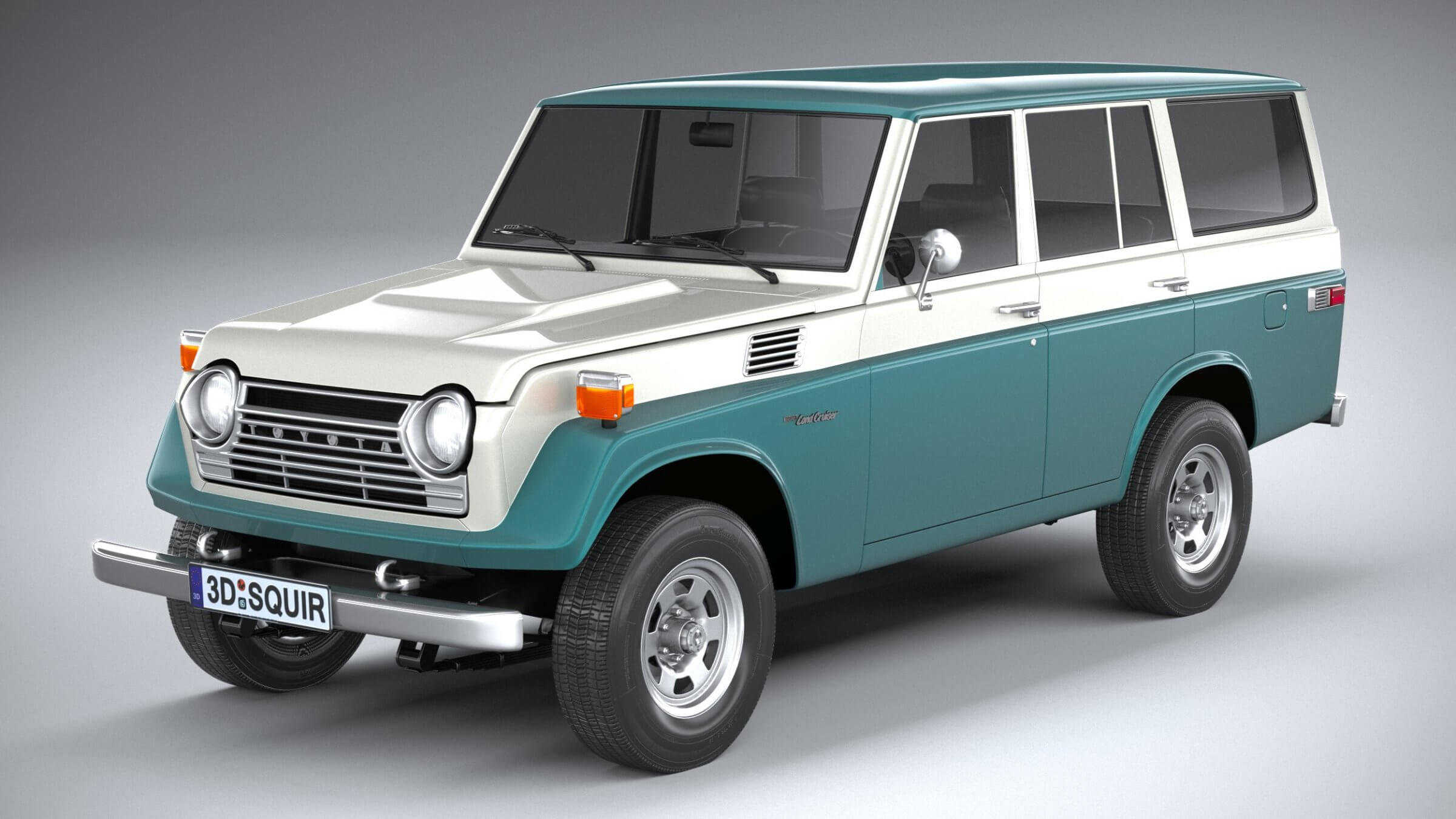 Toyota Land Cruiser J55 1967 - 3D Model by SQUIR