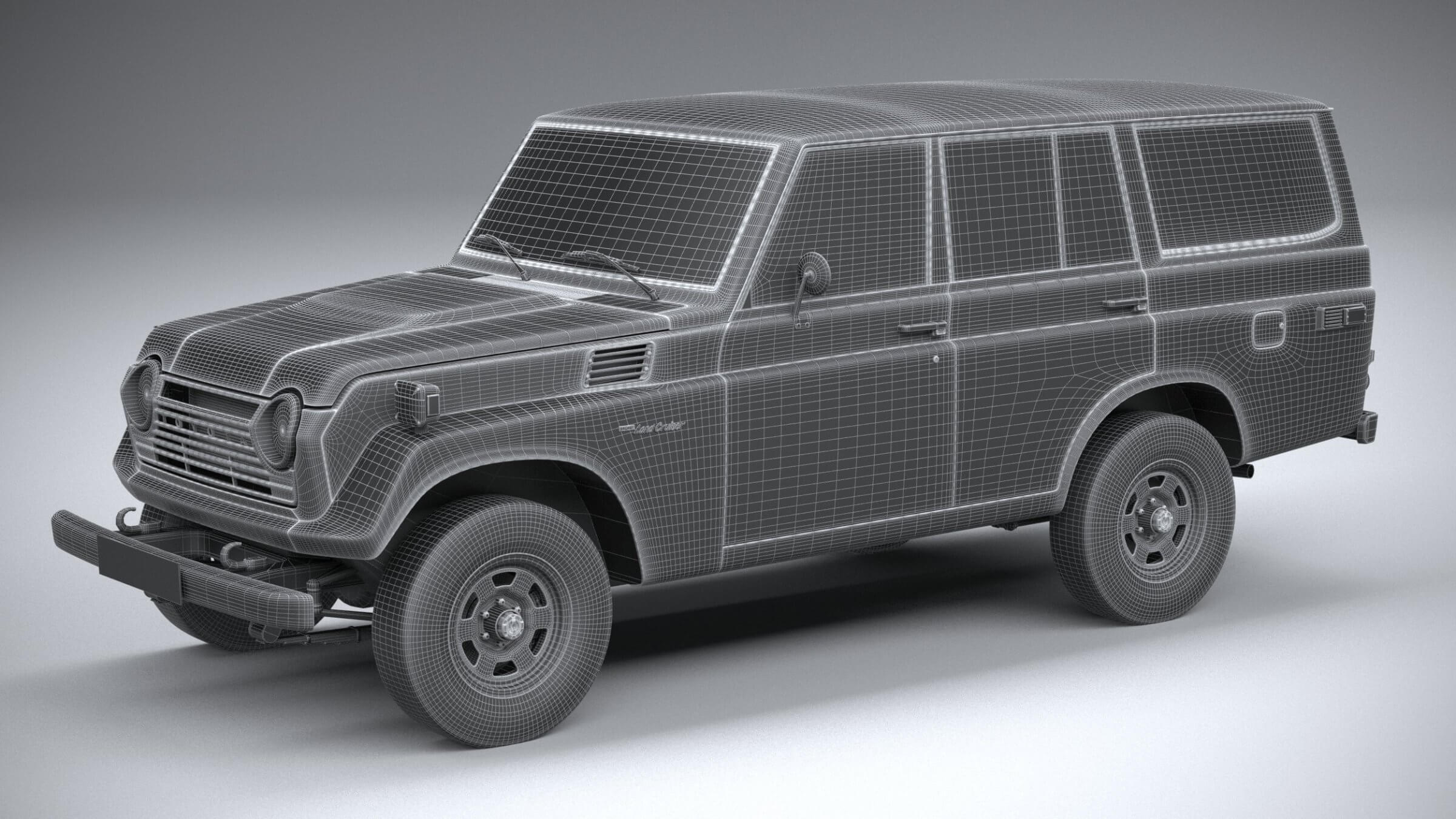 Toyota Land Cruiser J55 1967 - 3D Model by SQUIR