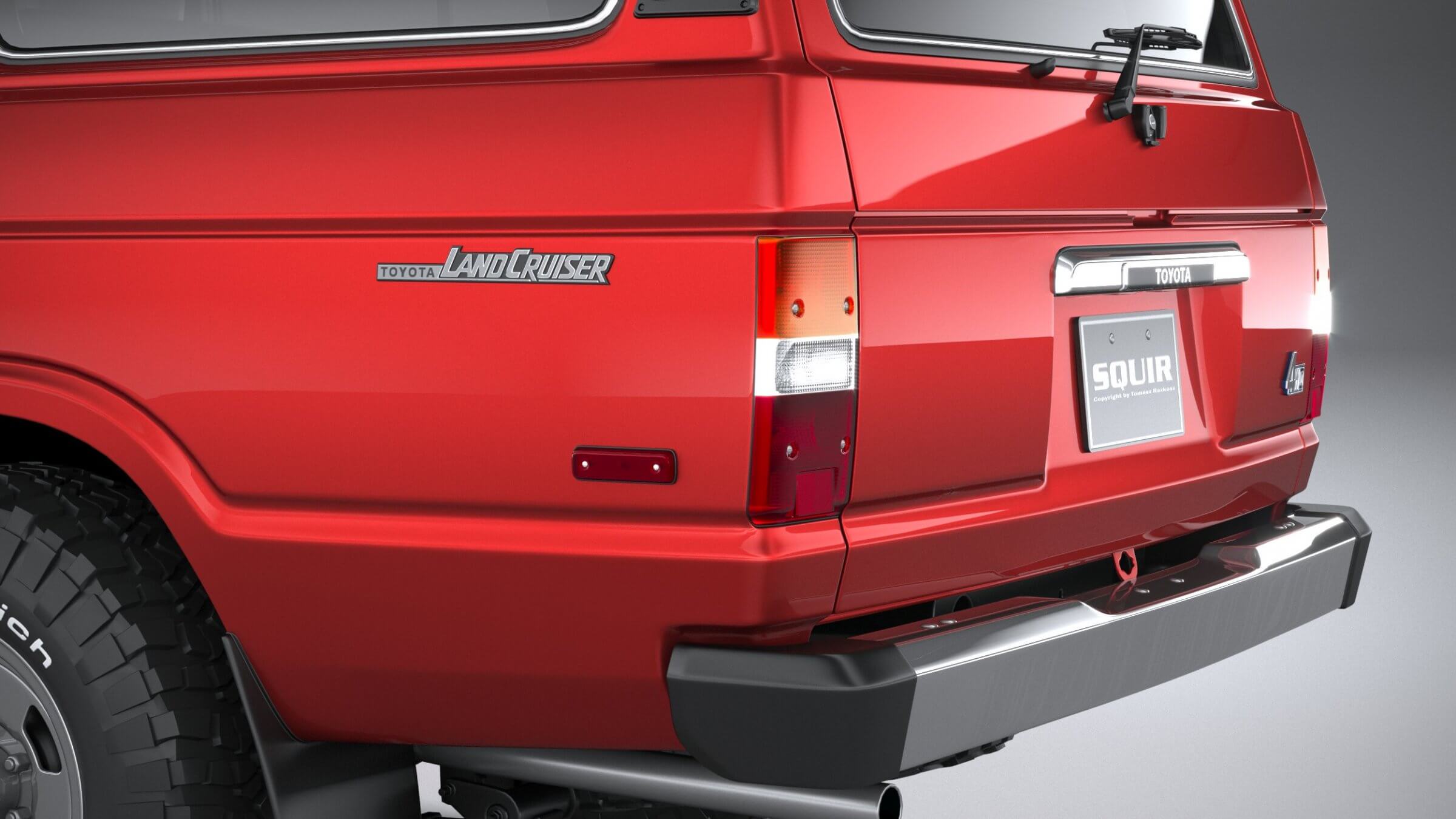 Toyota Land Cruiser J60 1980 - 3D Model by SQUIR