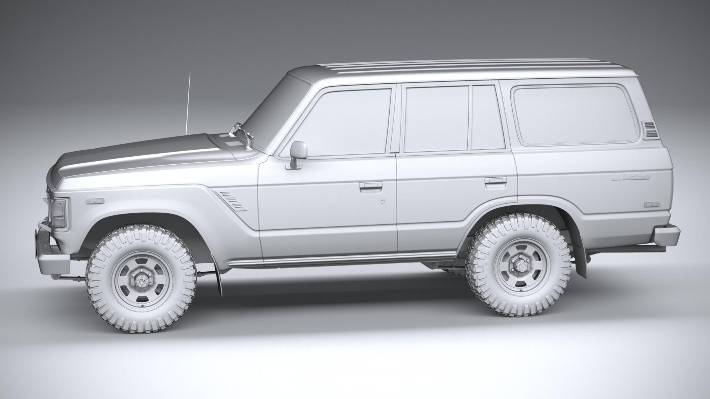Toyota Land Cruiser J60 1980 - 3D Model by SQUIR
