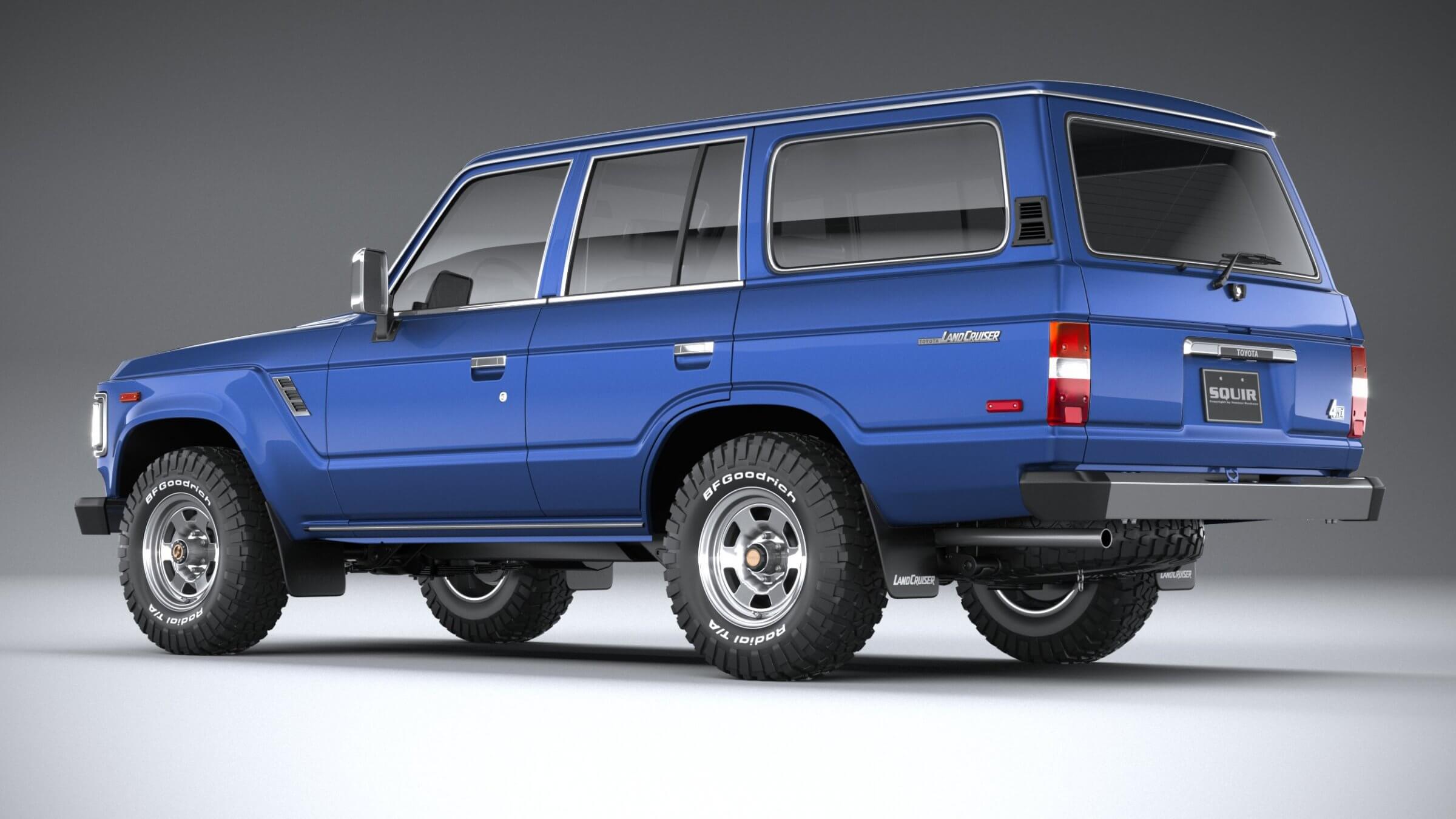 Toyota Land Cruiser J60 1988 - 3D Model by SQUIR