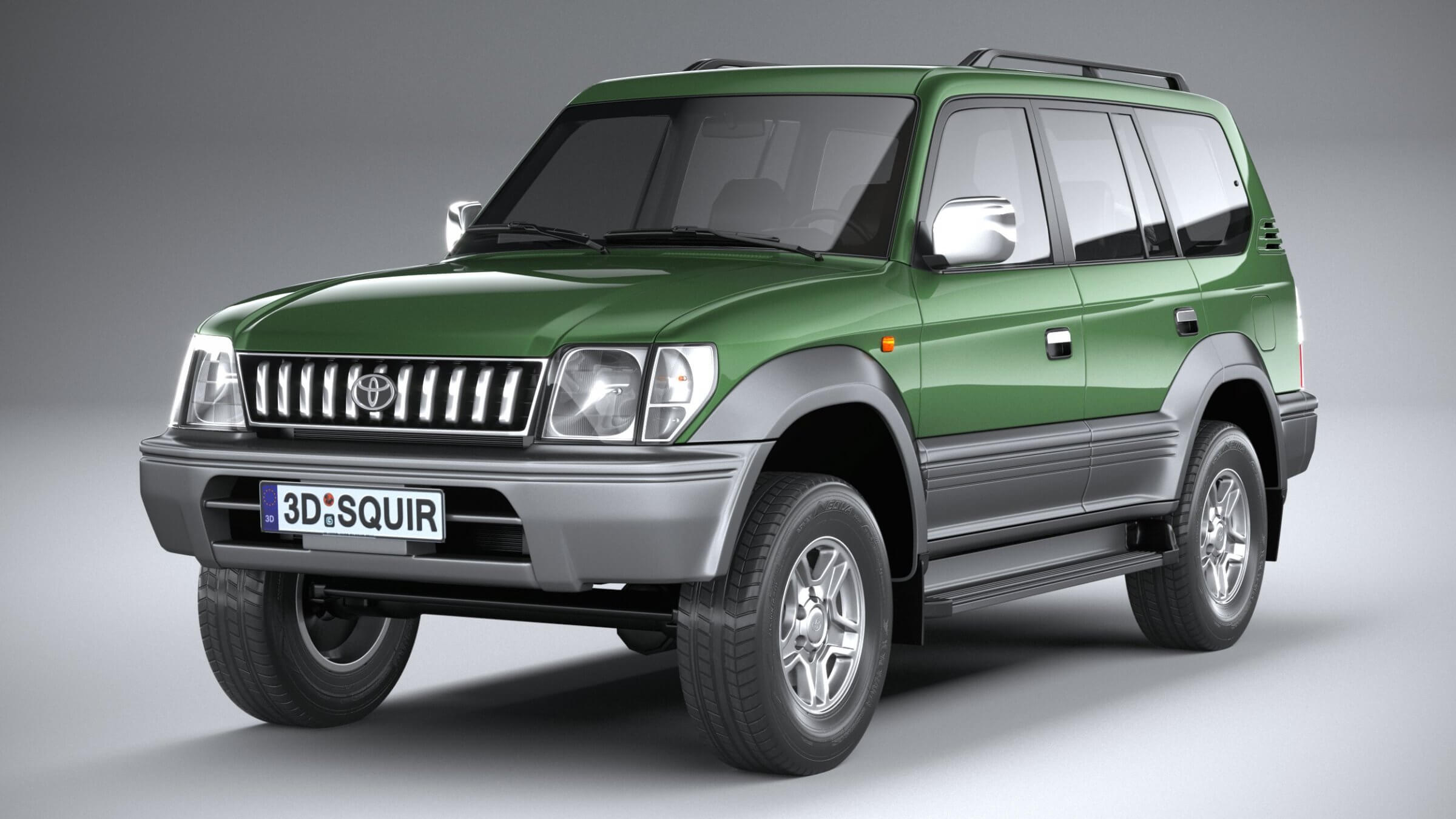 Toyota Land Cruiser J90 1996 - 3D Model by SQUIR