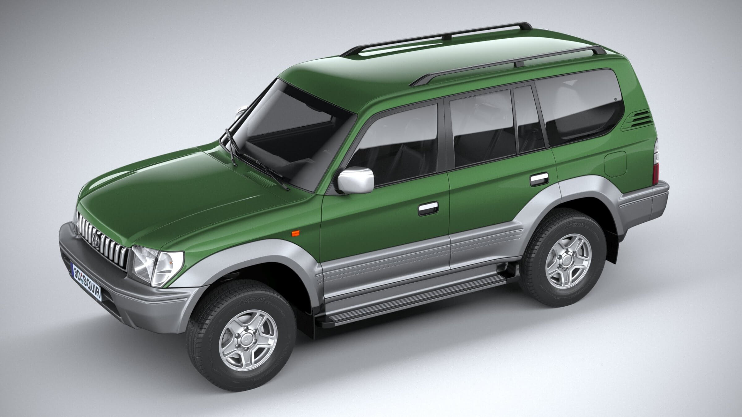 Toyota Land Cruiser J90 1996 - 3D Model by SQUIR