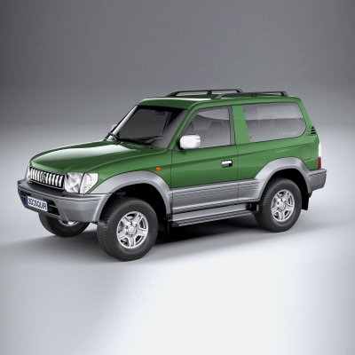 Toyota Land Cruiser J90 3door 1996 - 3D Model by SQUIR