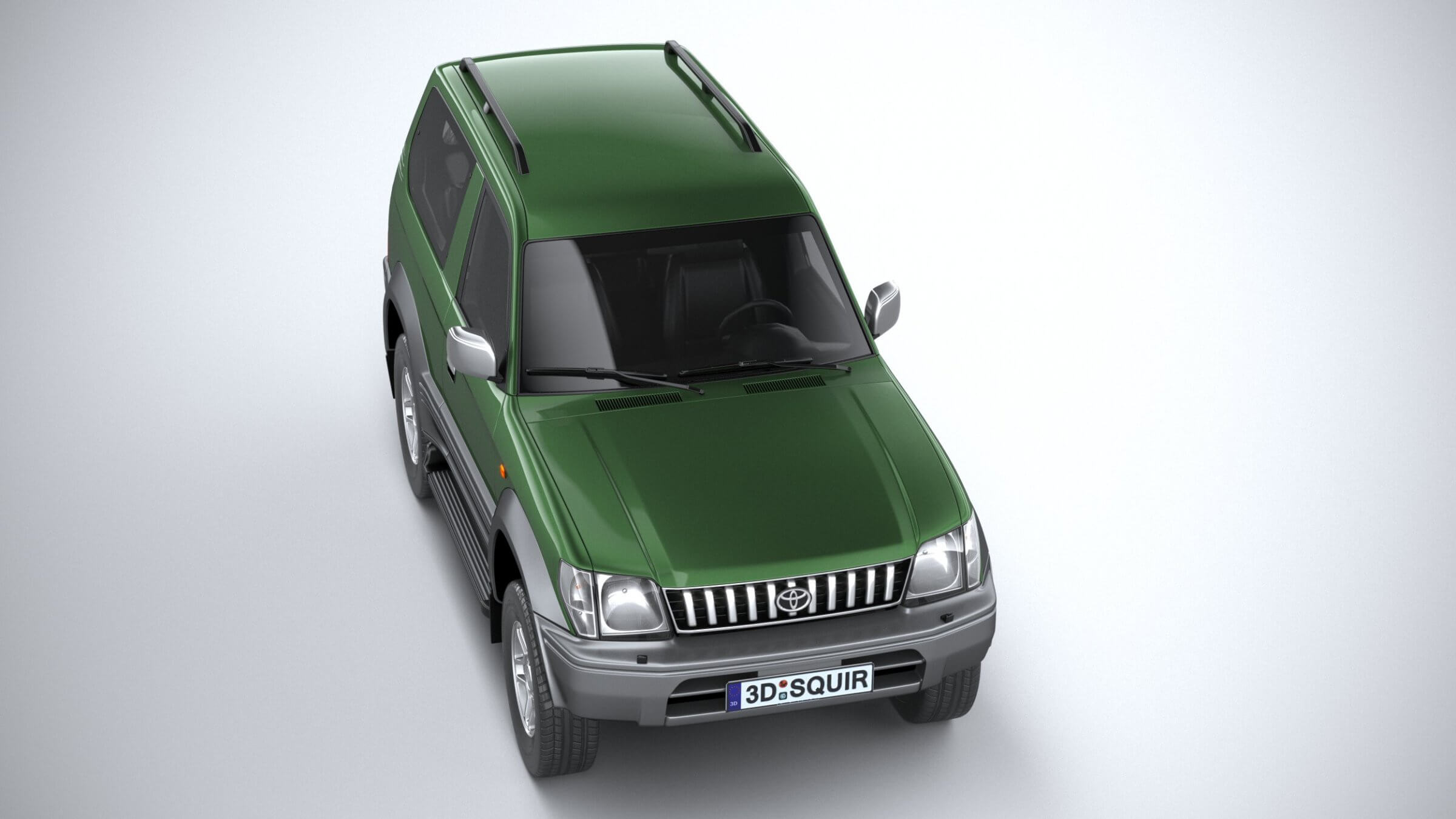 Toyota Land Cruiser J90 3door 1996 - 3D Model by SQUIR
