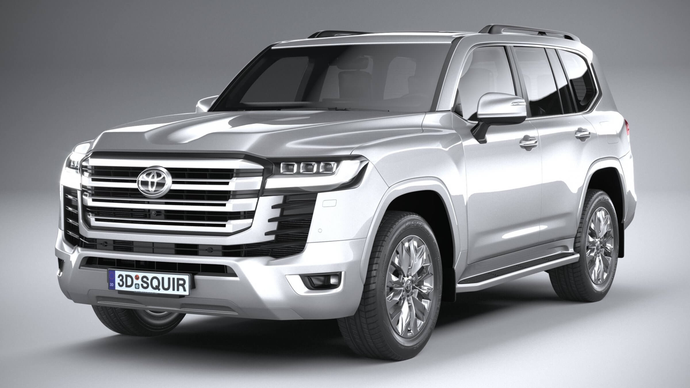 Toyota Land Cruiser Zx 2022 - 3D Model by SQUIR