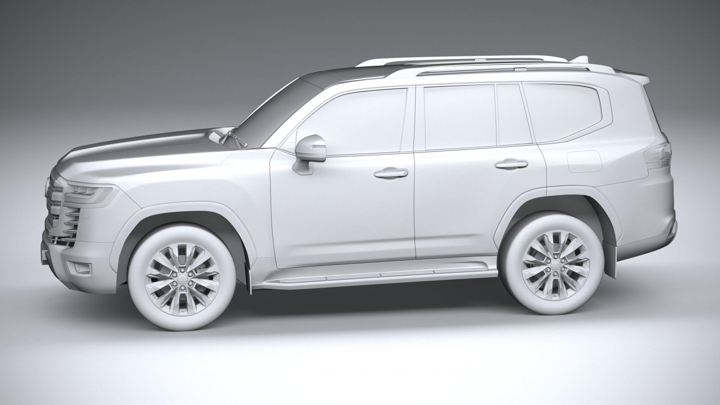 Toyota Land Cruiser Zx 2022 - 3D Model by SQUIR