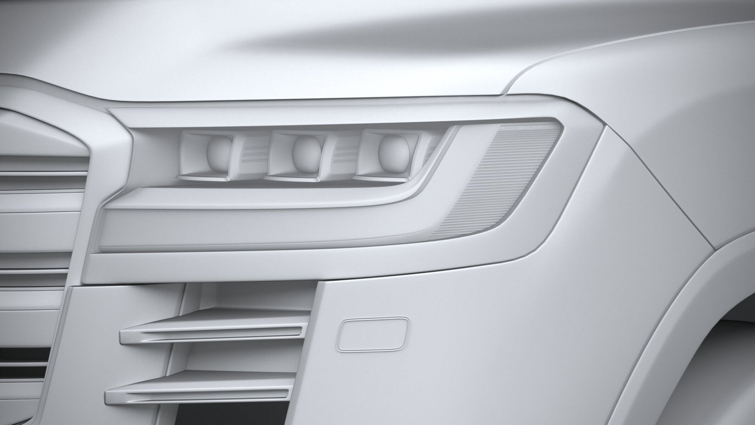 Toyota Land Cruiser Zx 2022 - 3D Model by SQUIR