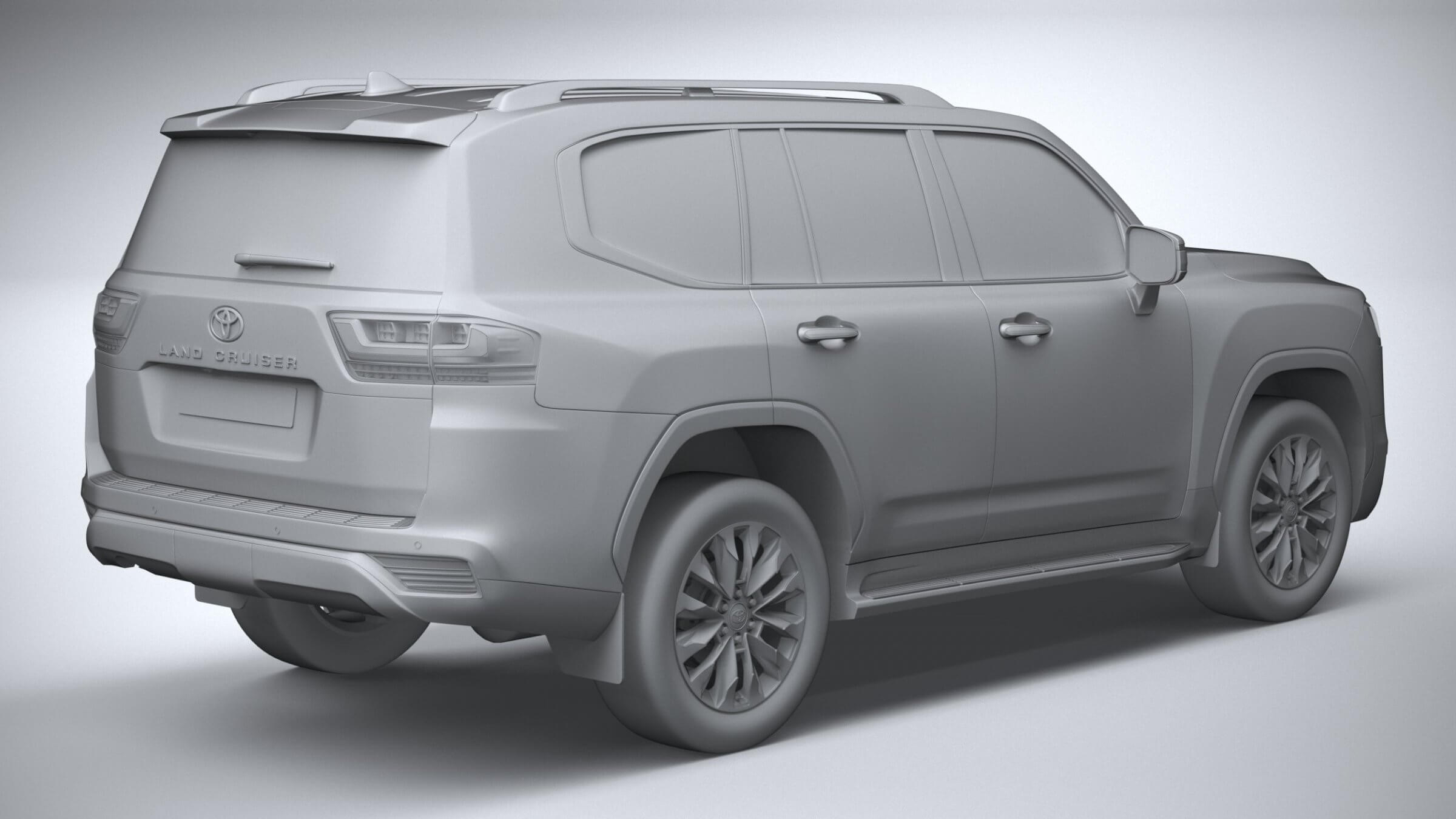 Toyota Land Cruiser Zx 2022 - 3D Model by SQUIR