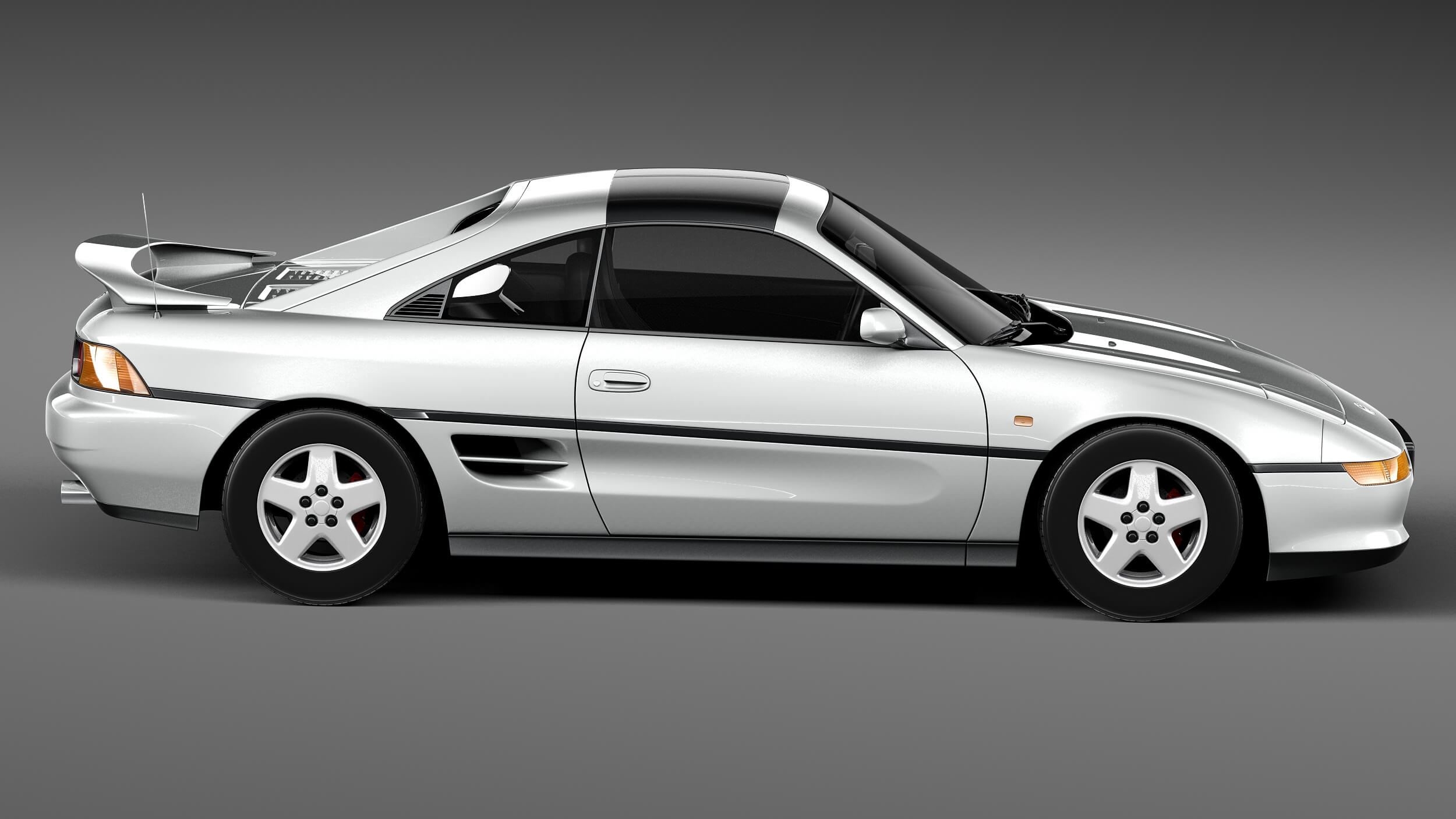 Toyota MR2 1994-1999 3D Model by SQUIR