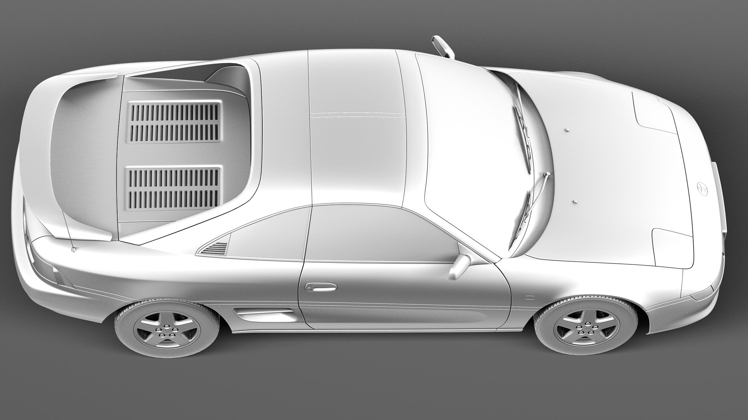 Toyota MR2 1994-1999 3D Model by SQUIR