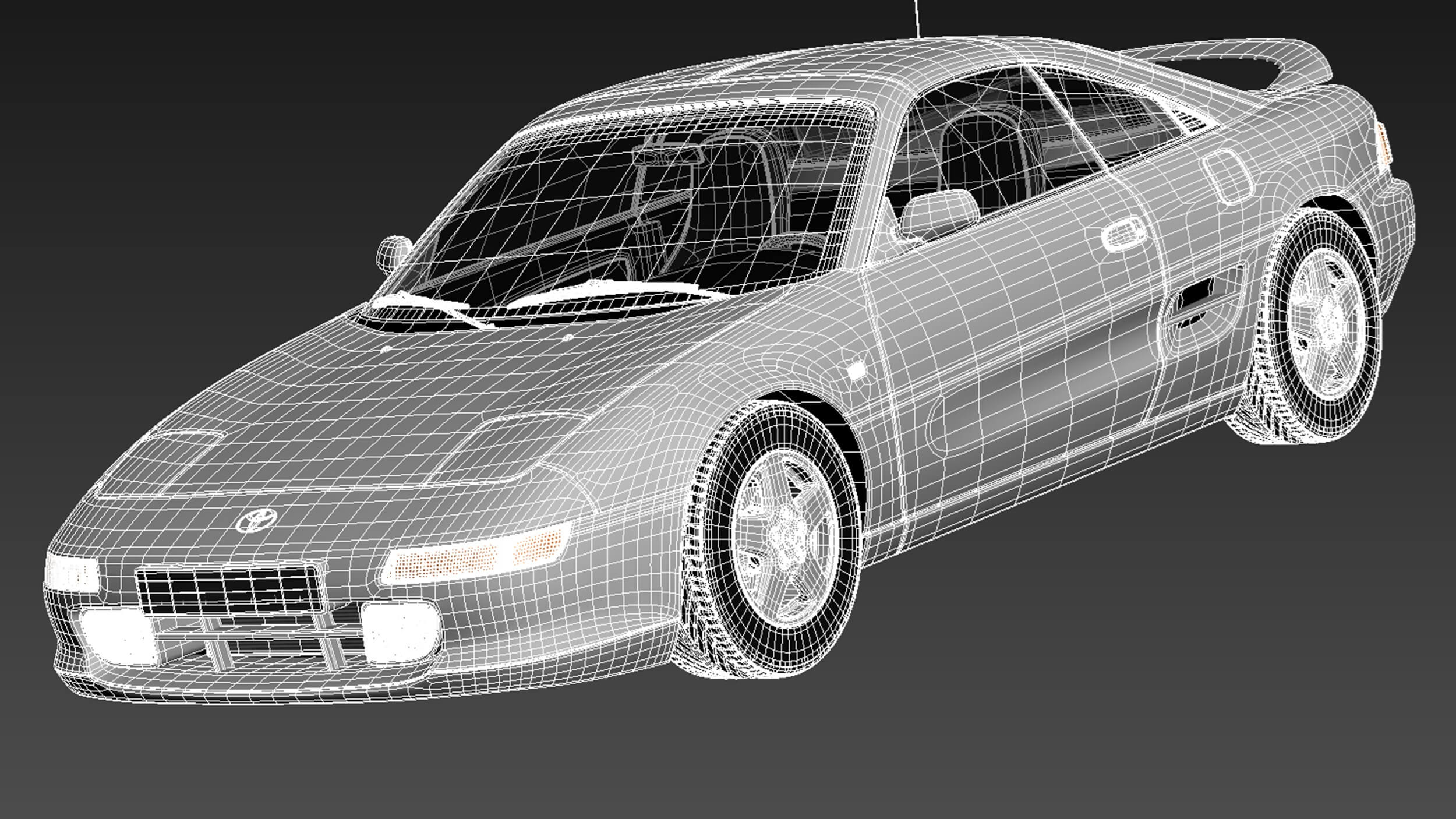 Toyota MR2 1994-1999 3D Model by SQUIR