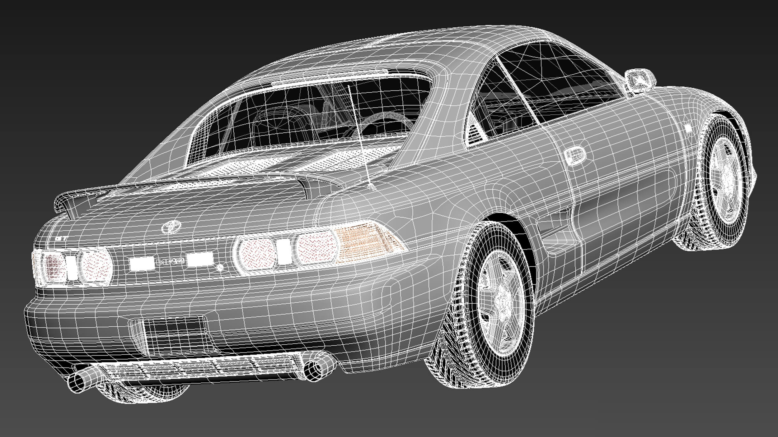 Toyota MR2 1994-1999 3D Model by SQUIR