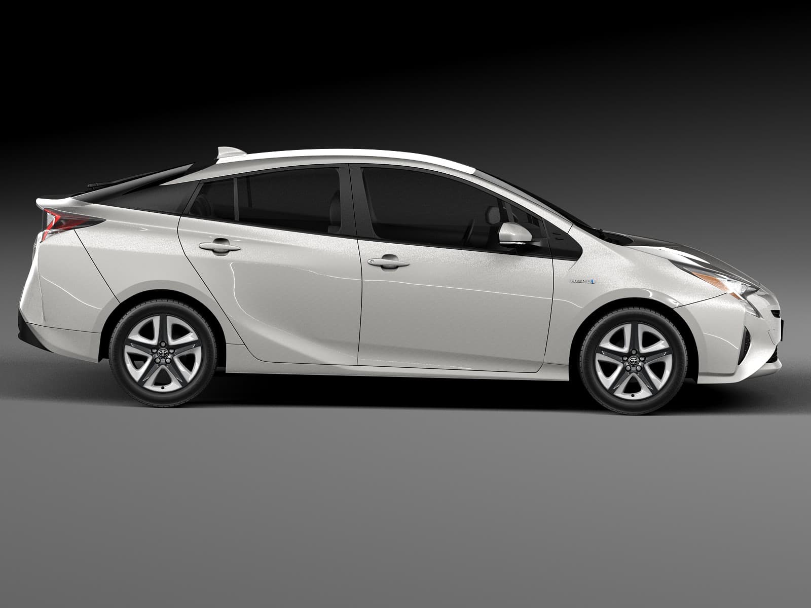 Toyota Prius 2016 - 3D Model by SQUIR