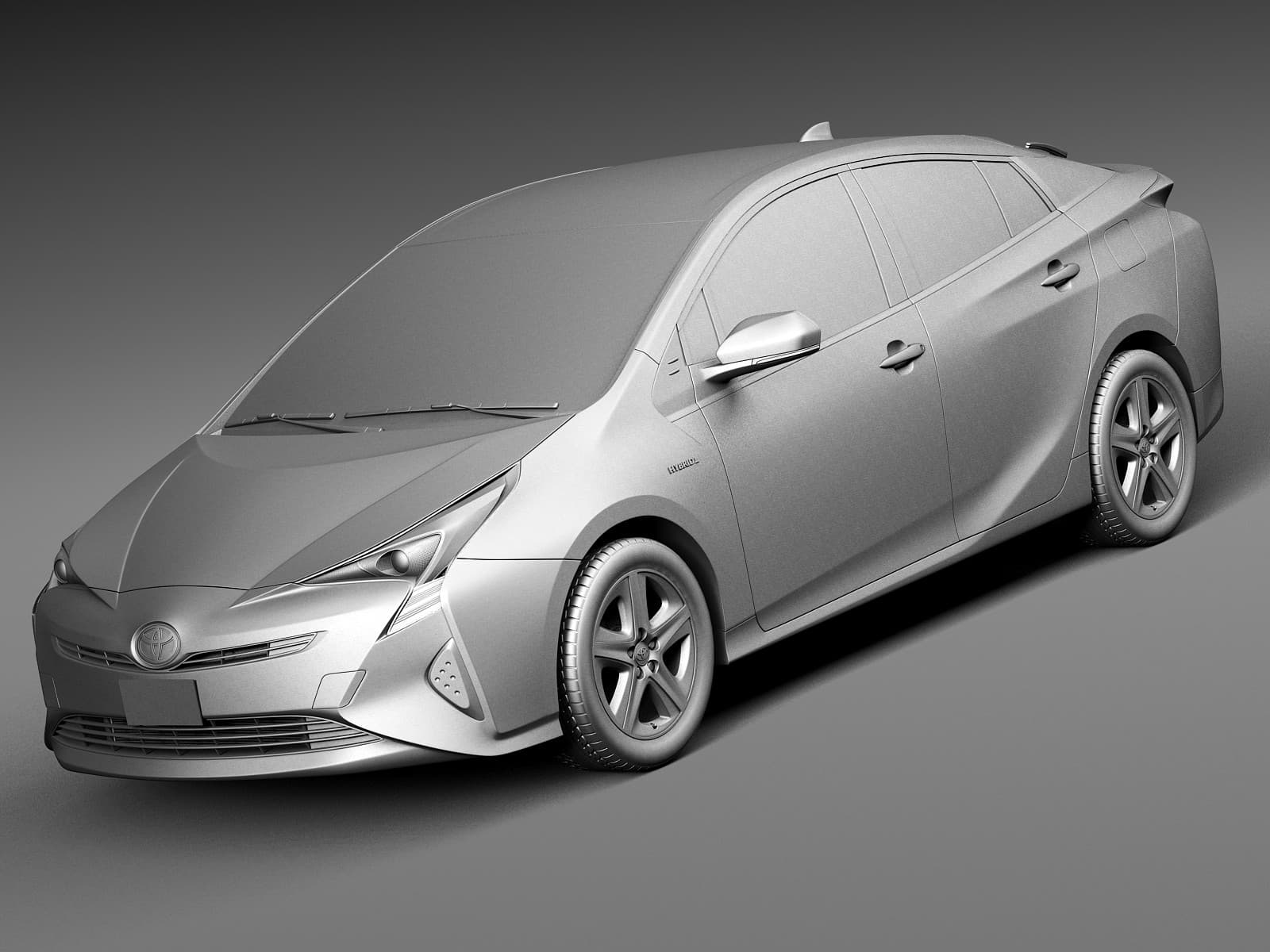 Toyota Prius 2016 - 3D Model by SQUIR