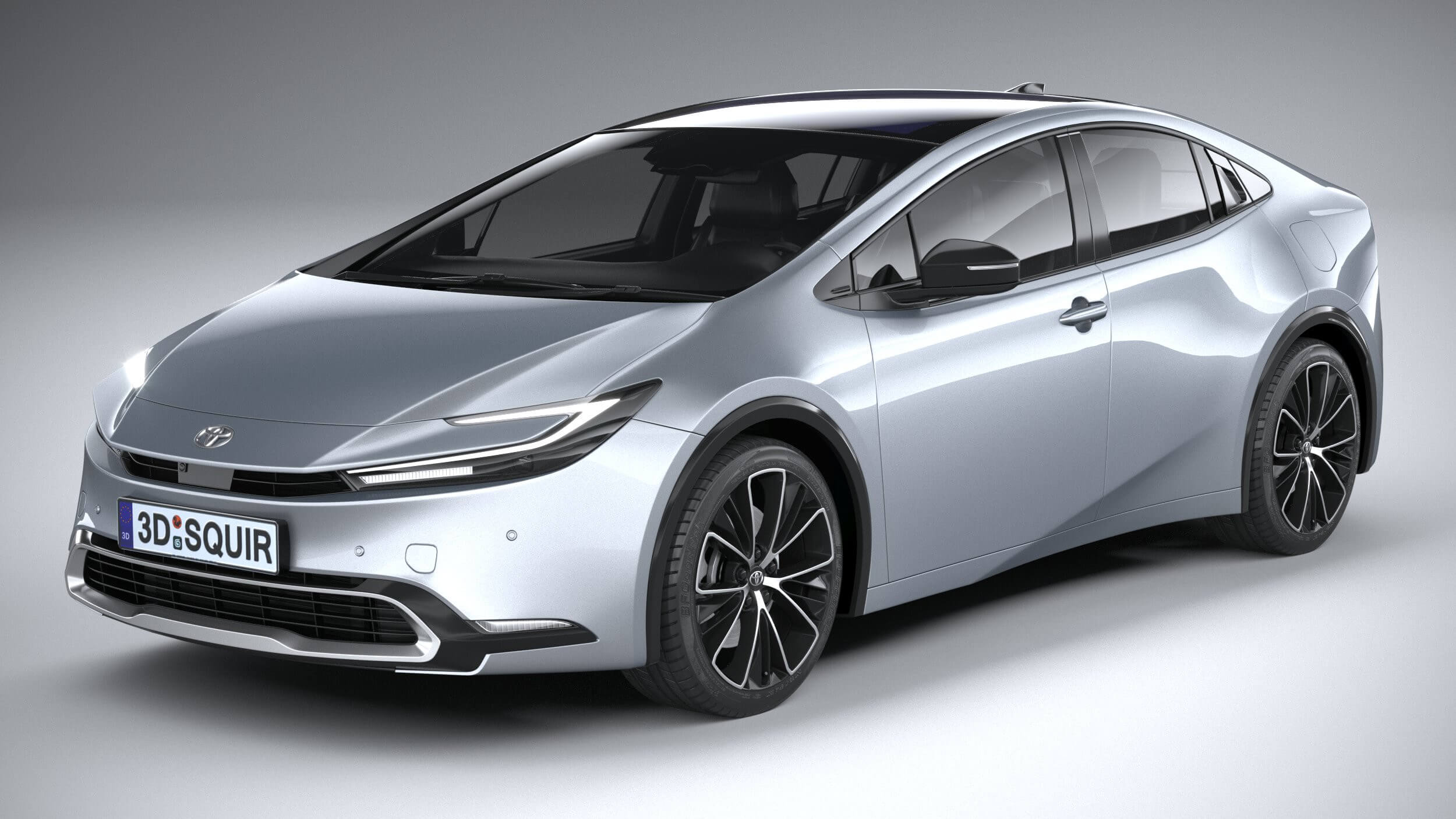 Toyota Prius 2024 - 3D Model by SQUIR