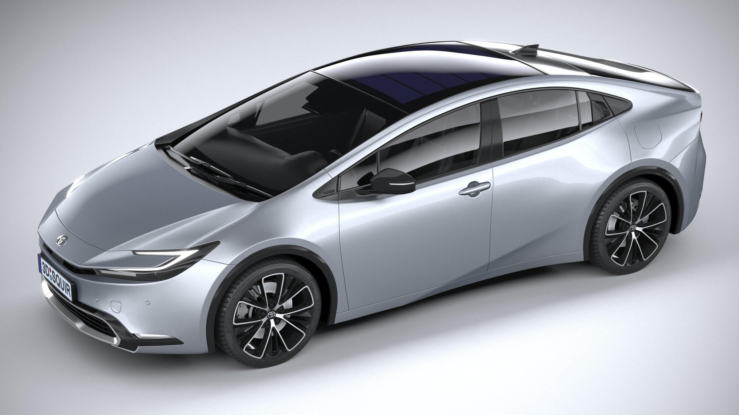 Toyota Prius 2024 - 3D Model by SQUIR