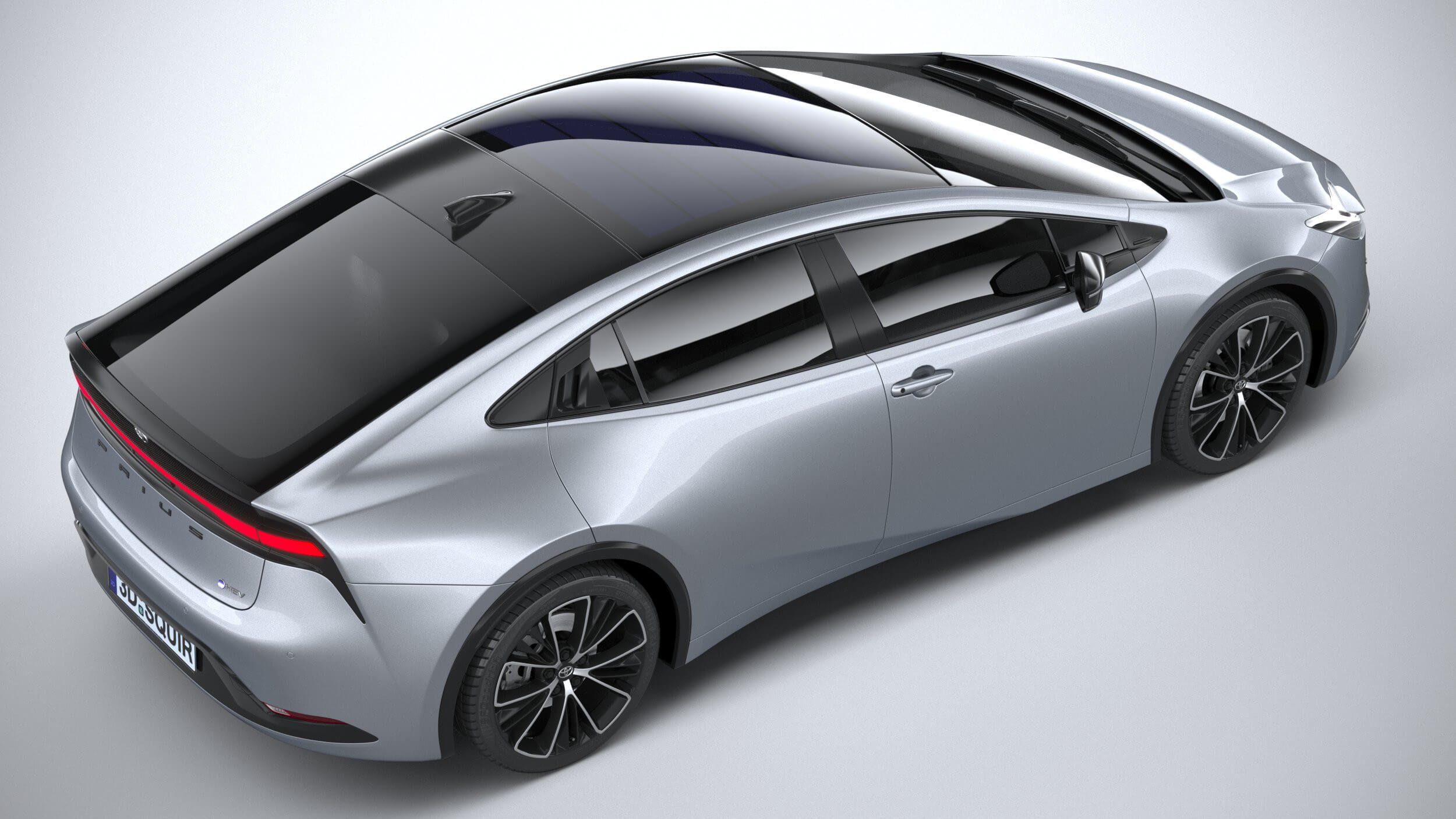 Toyota Prius 2024 - 3D Model by SQUIR