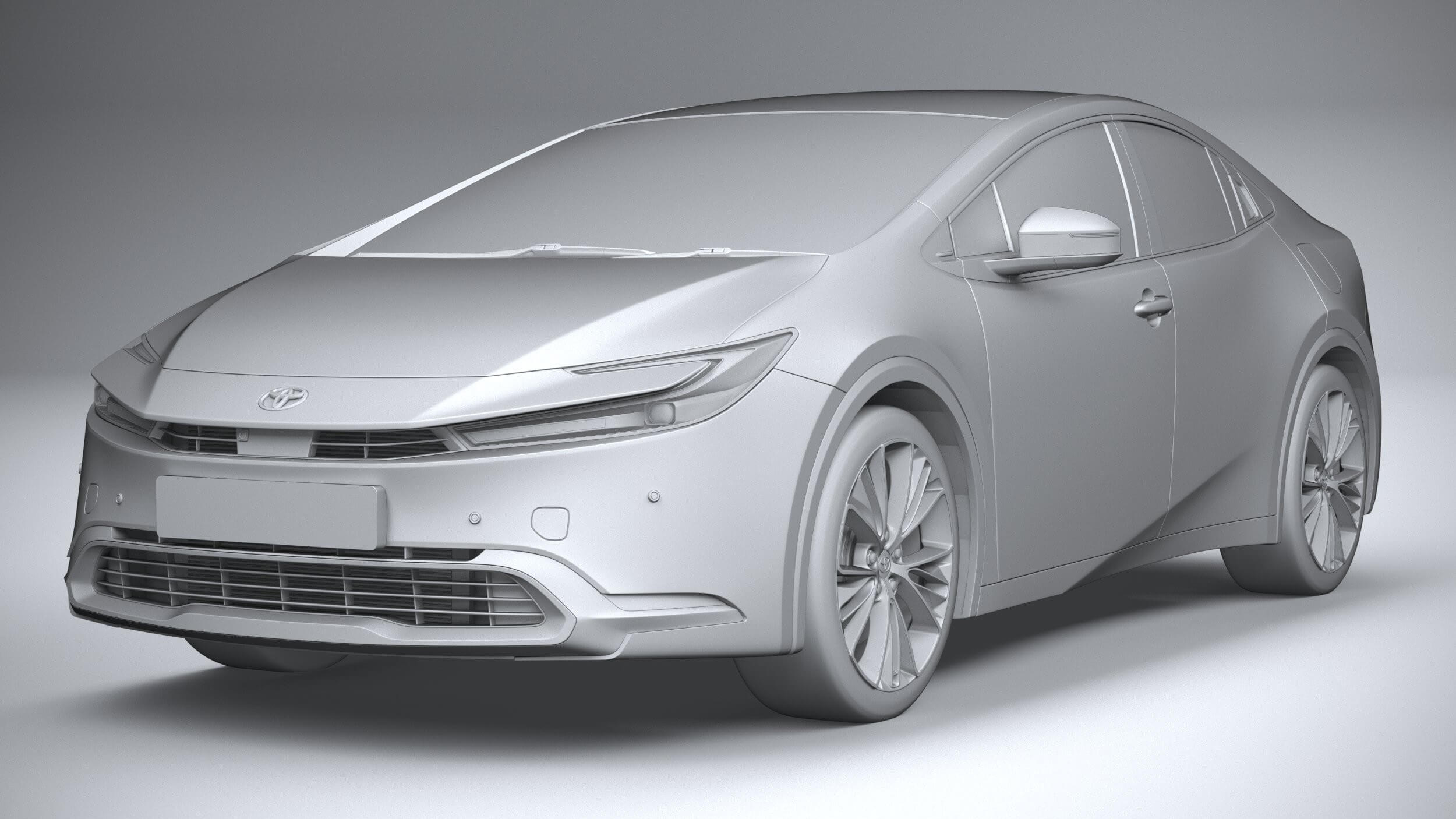 Toyota Prius 2024 - 3D Model by SQUIR