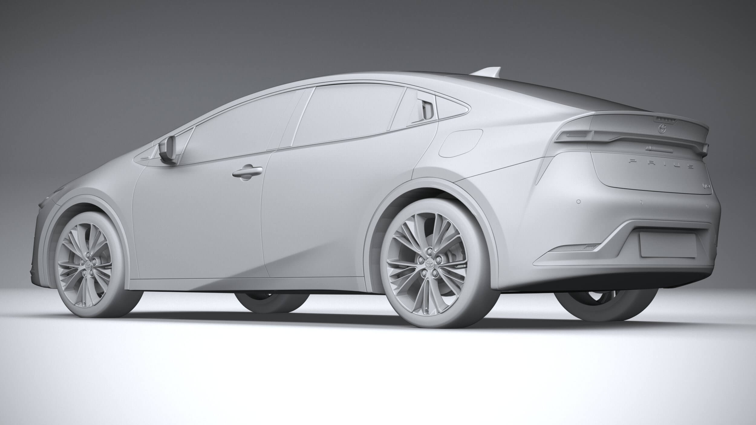 Toyota Prius 2024 - 3D Model by SQUIR
