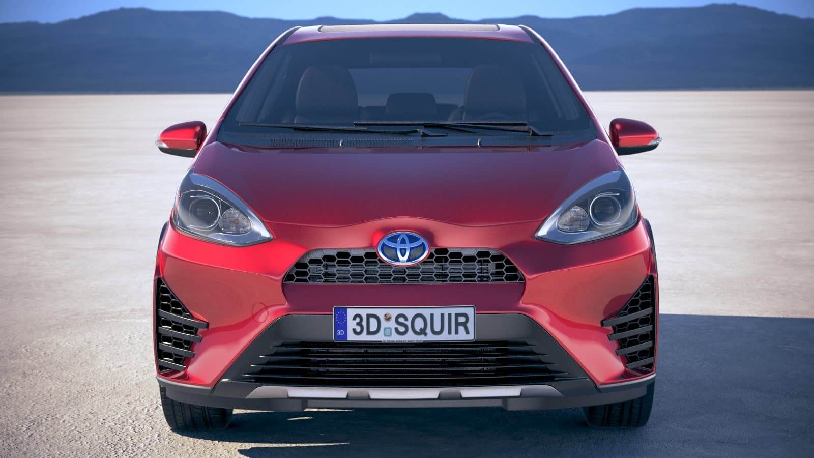 Toyota Prius C 2018 - 3D Model by SQUIR