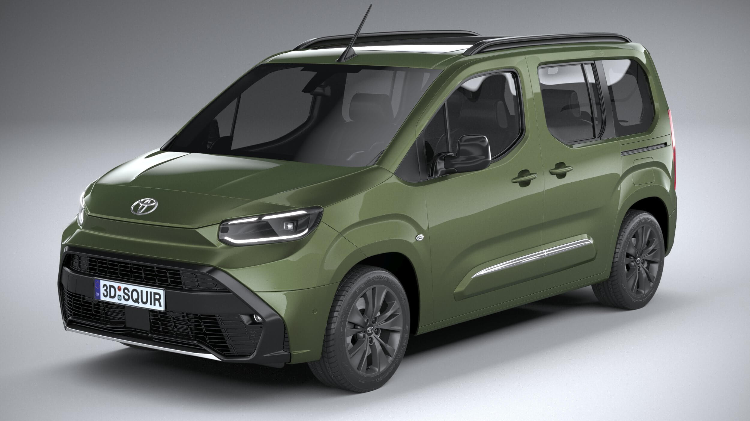 Toyota ProAce City Verso 2025 - 3D Model by SQUIR