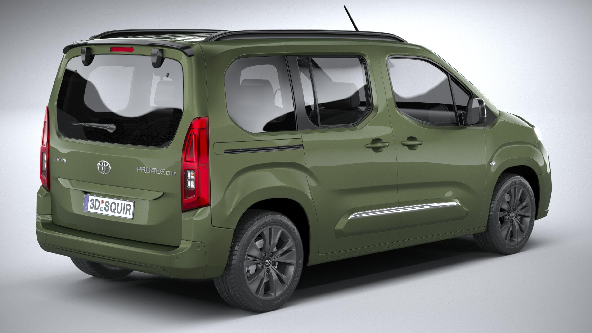 Toyota ProAce City Verso 2025 - 3D Model by SQUIR