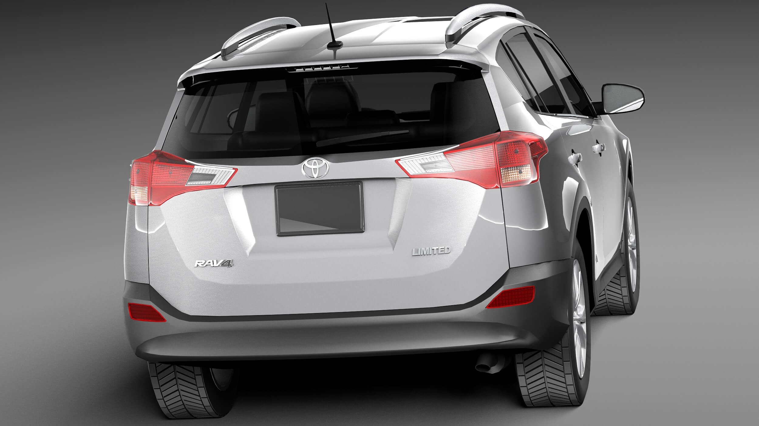 Toyota RAV4 2013 Low Poly - 3D Model by SQUIR