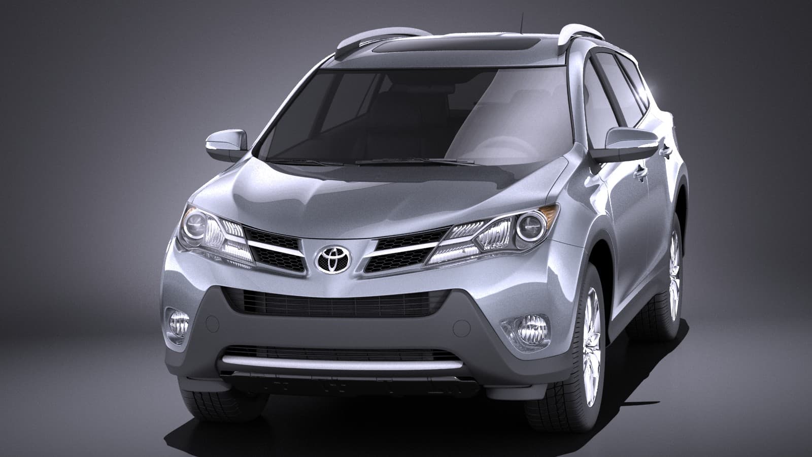 Toyota RAV4 2014 (V-Ray) 3D Model by SQUIR