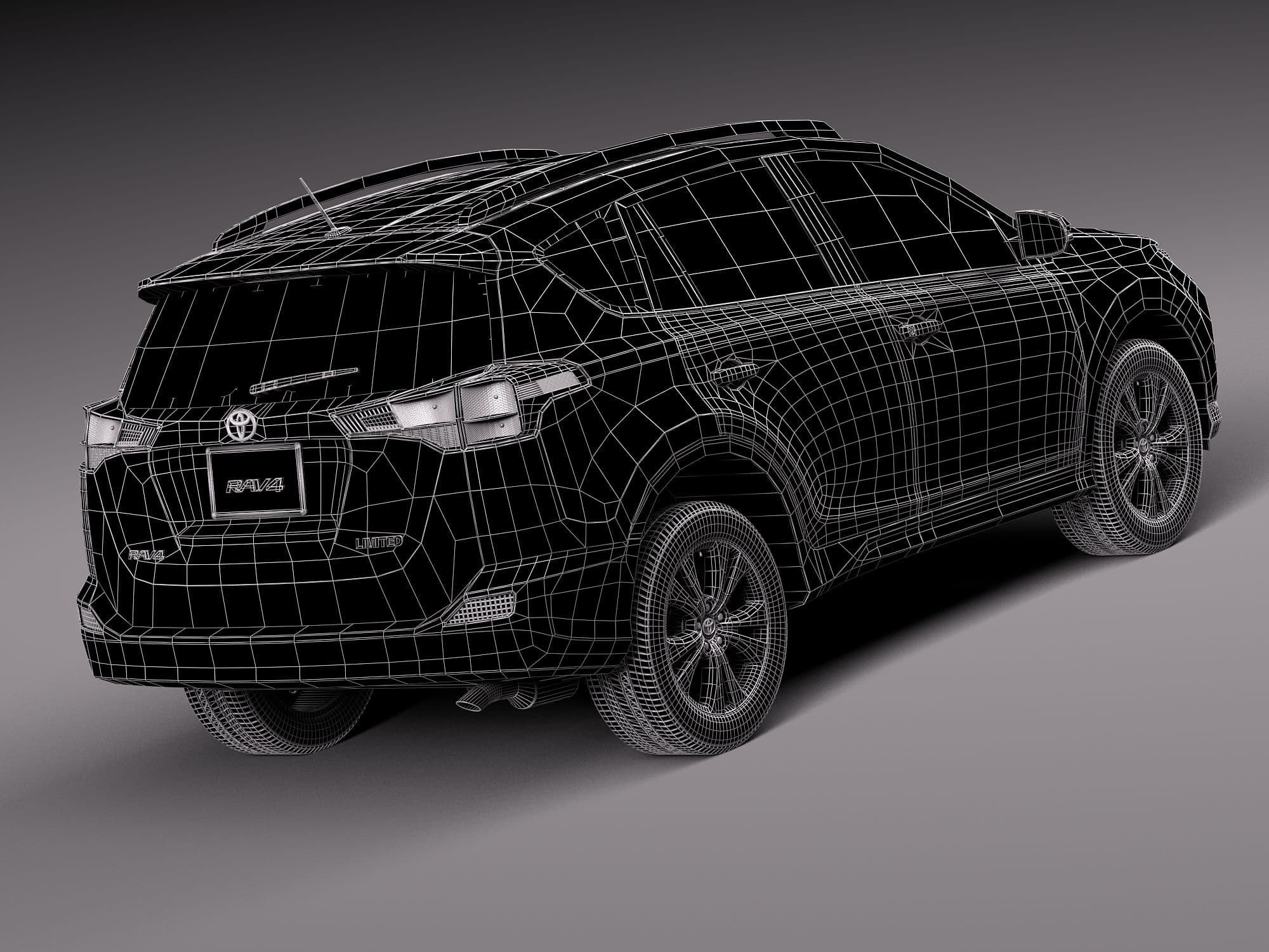 Toyota RAV4 2015 - 3D Model by SQUIR