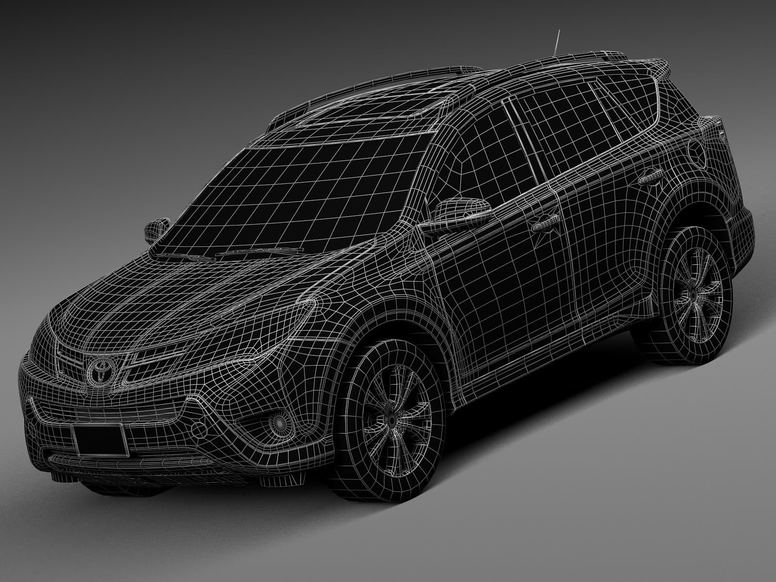 Toyota RAV4 2015 - 3D Model by SQUIR