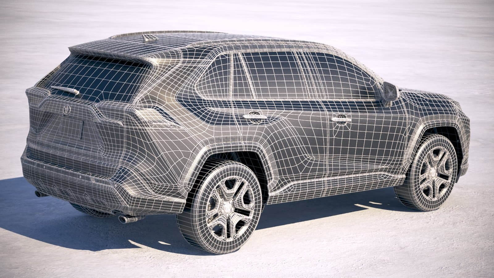 Toyota RAV4 2019 - 3D Model by SQUIR