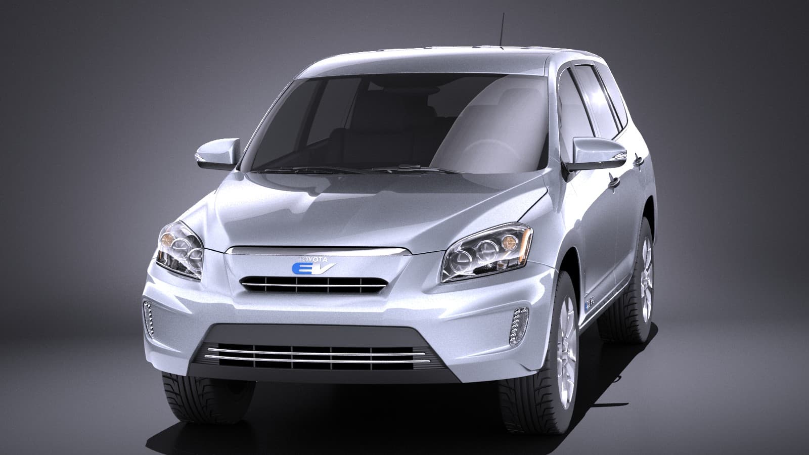 Toyota RAV4 EV 2014 (V-Ray) 3D Model by SQUIR