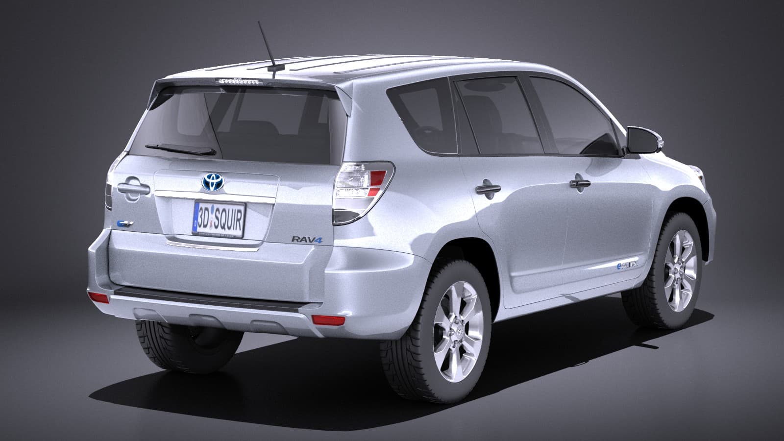 Toyota RAV4 EV 2014 (V-Ray) 3D Model by SQUIR