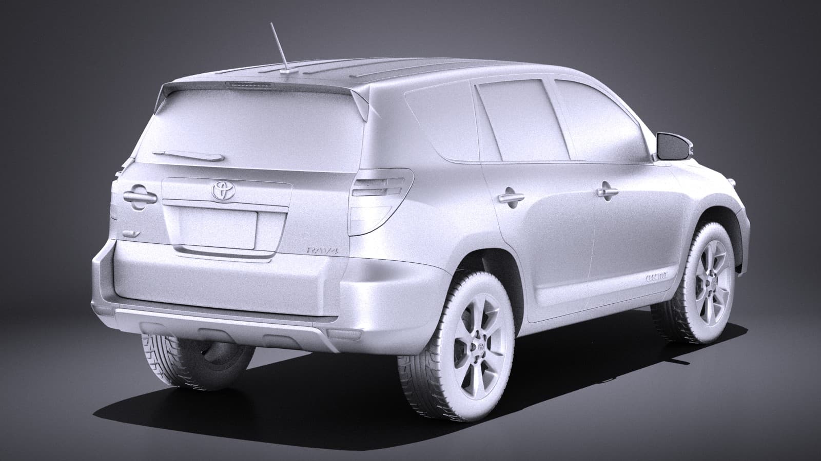 Toyota RAV4 EV 2014 (V-Ray) 3D Model by SQUIR
