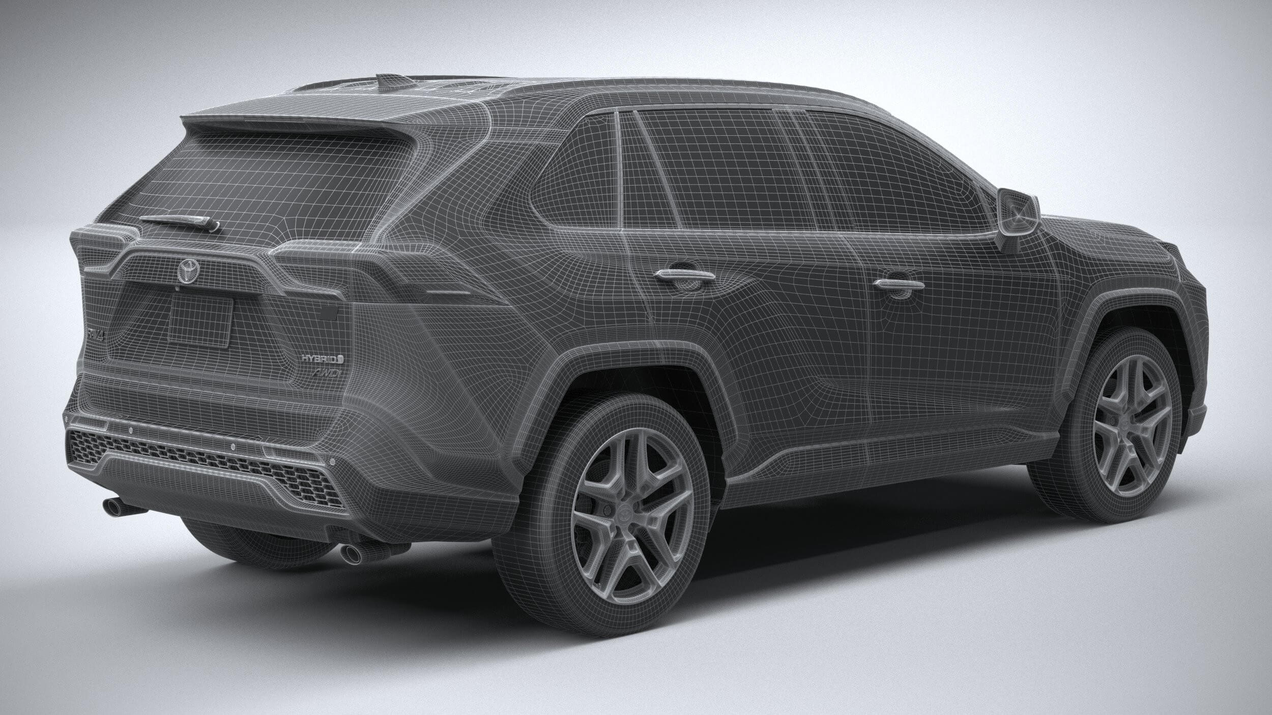 Toyota RAV4 GR Sport 2023 - 3D Model by SQUIR