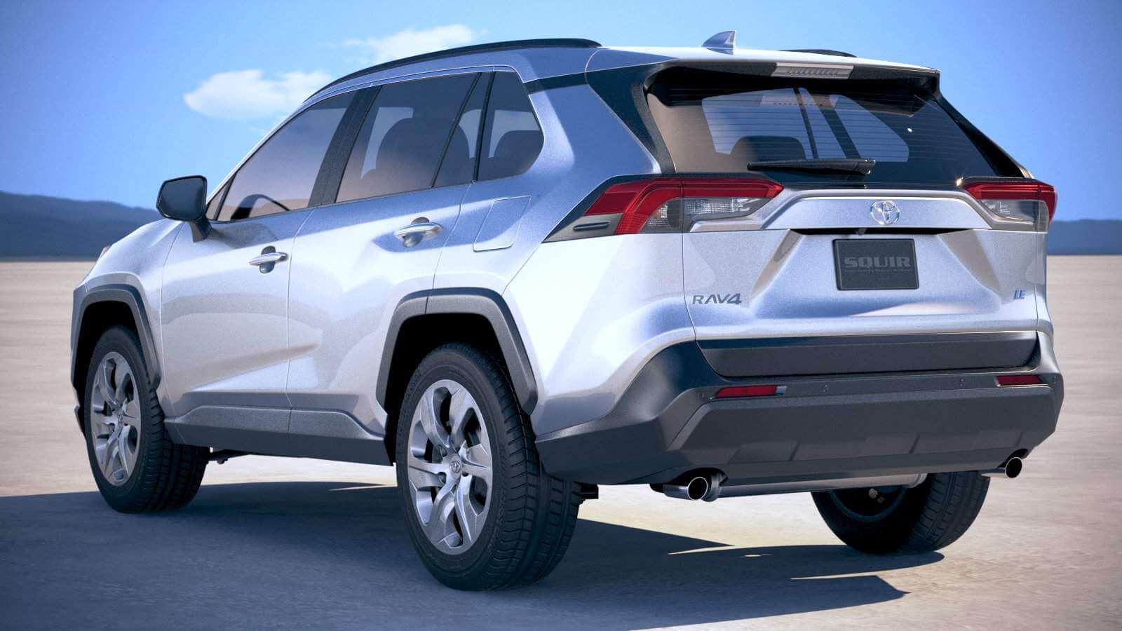 Toyota RAV4 LE 2019 - 3D Model by SQUIR