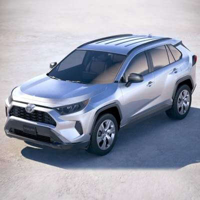Toyota RAV4 LE 2019 - 3D Model by SQUIR