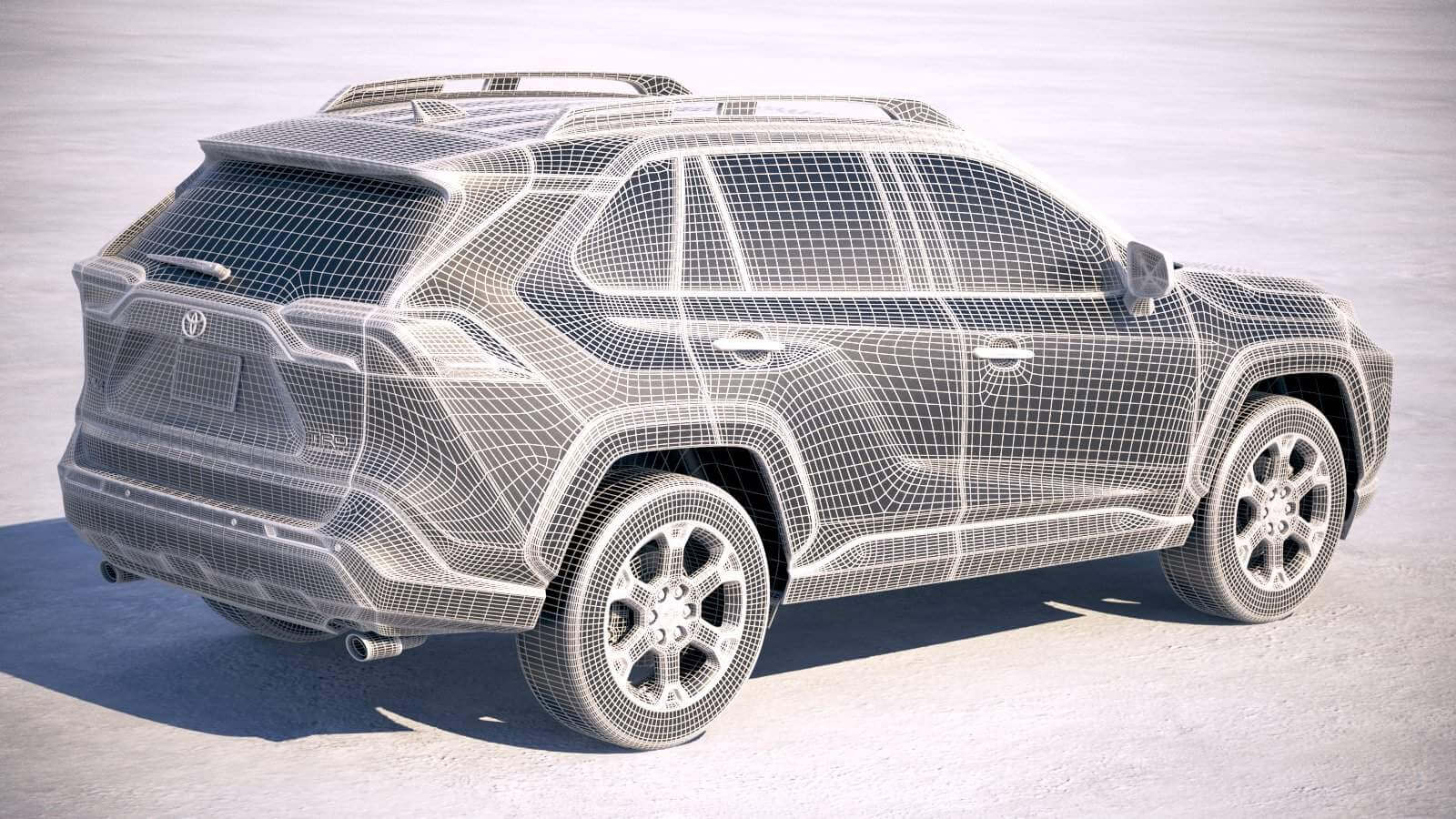 Toyota RAV4 TRD 2020 - 3D Model by SQUIR