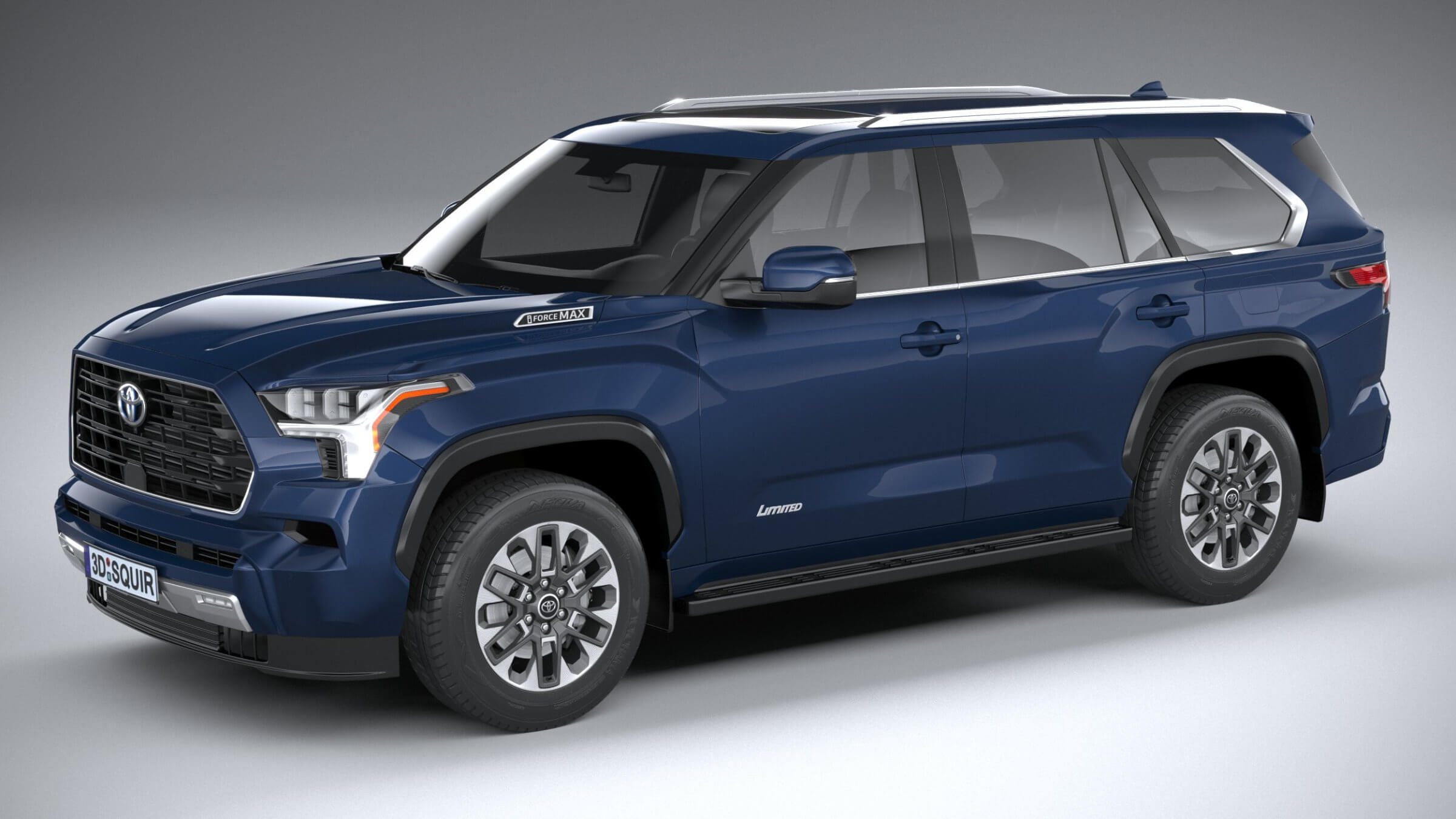 Toyota Sequoia 2023 - 3D Model by SQUIR