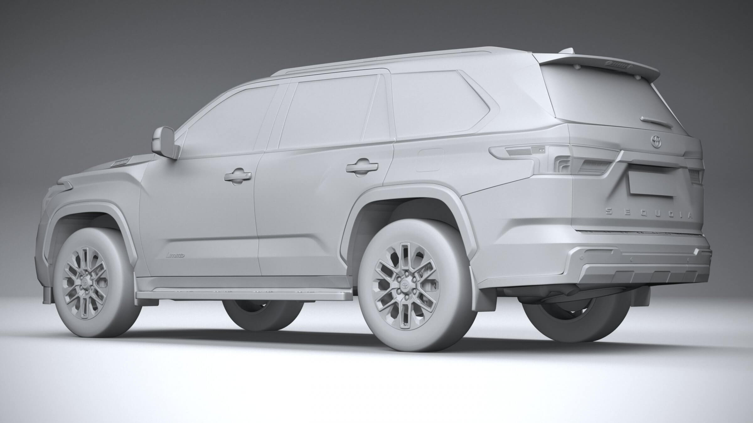 Toyota Sequoia 2023 - 3D Model by SQUIR