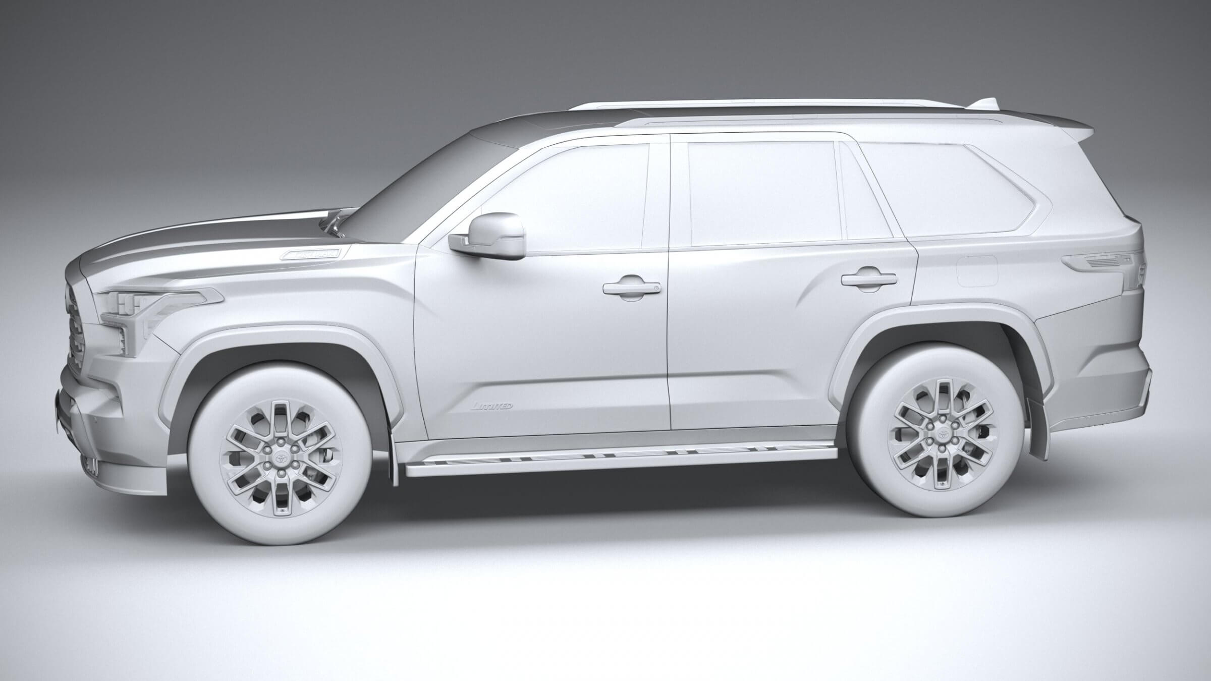 Toyota Sequoia 2023 - 3D Model by SQUIR