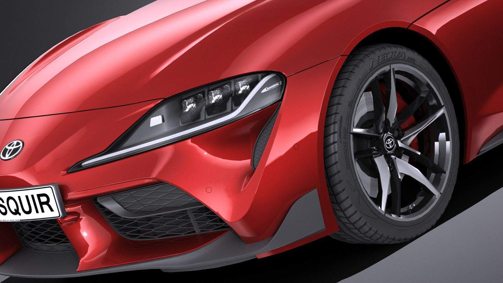 Toyota Supra 2020 - 3D Model by SQUIR