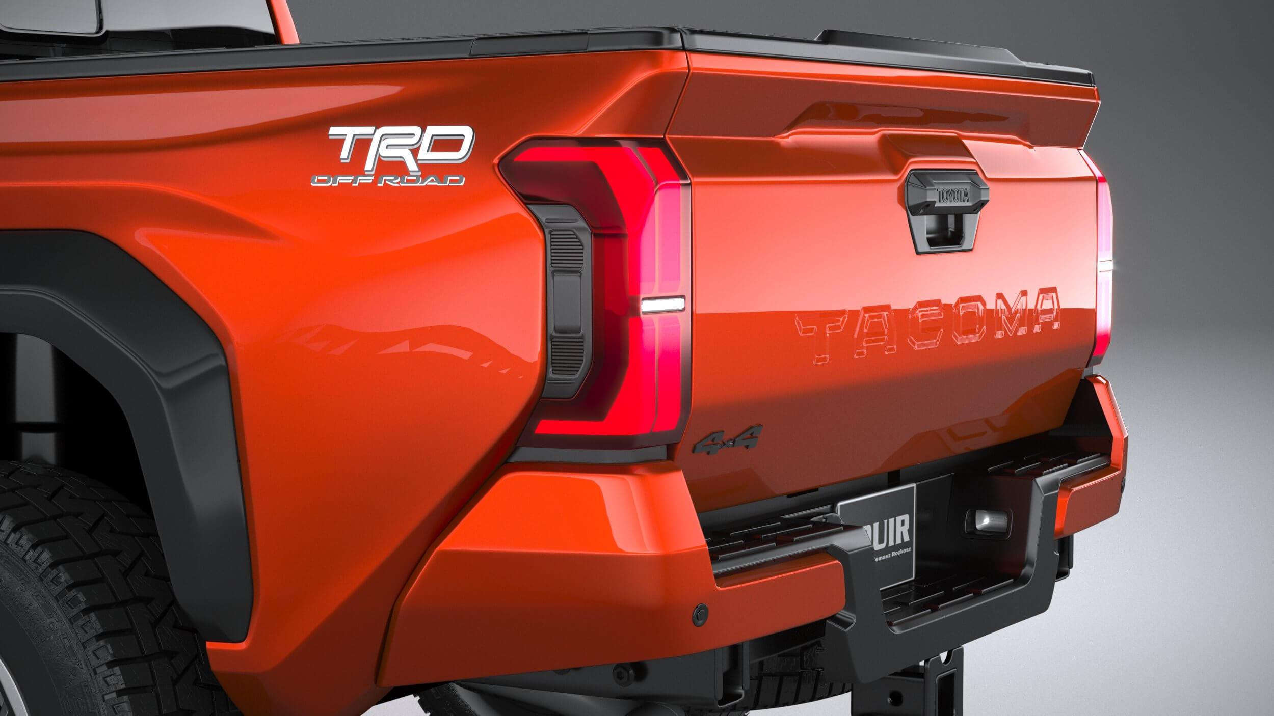 Toyota Tacoma TRD Off Road 2024 - 3D Model by SQUIR