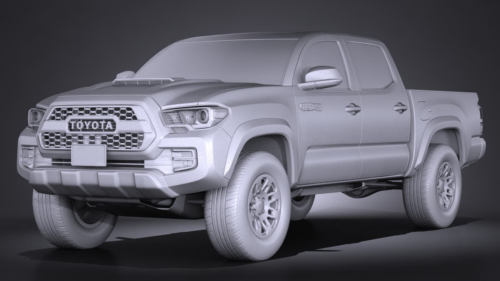Toyota Tacoma TRD Pro 2017 - 3D Model by SQUIR