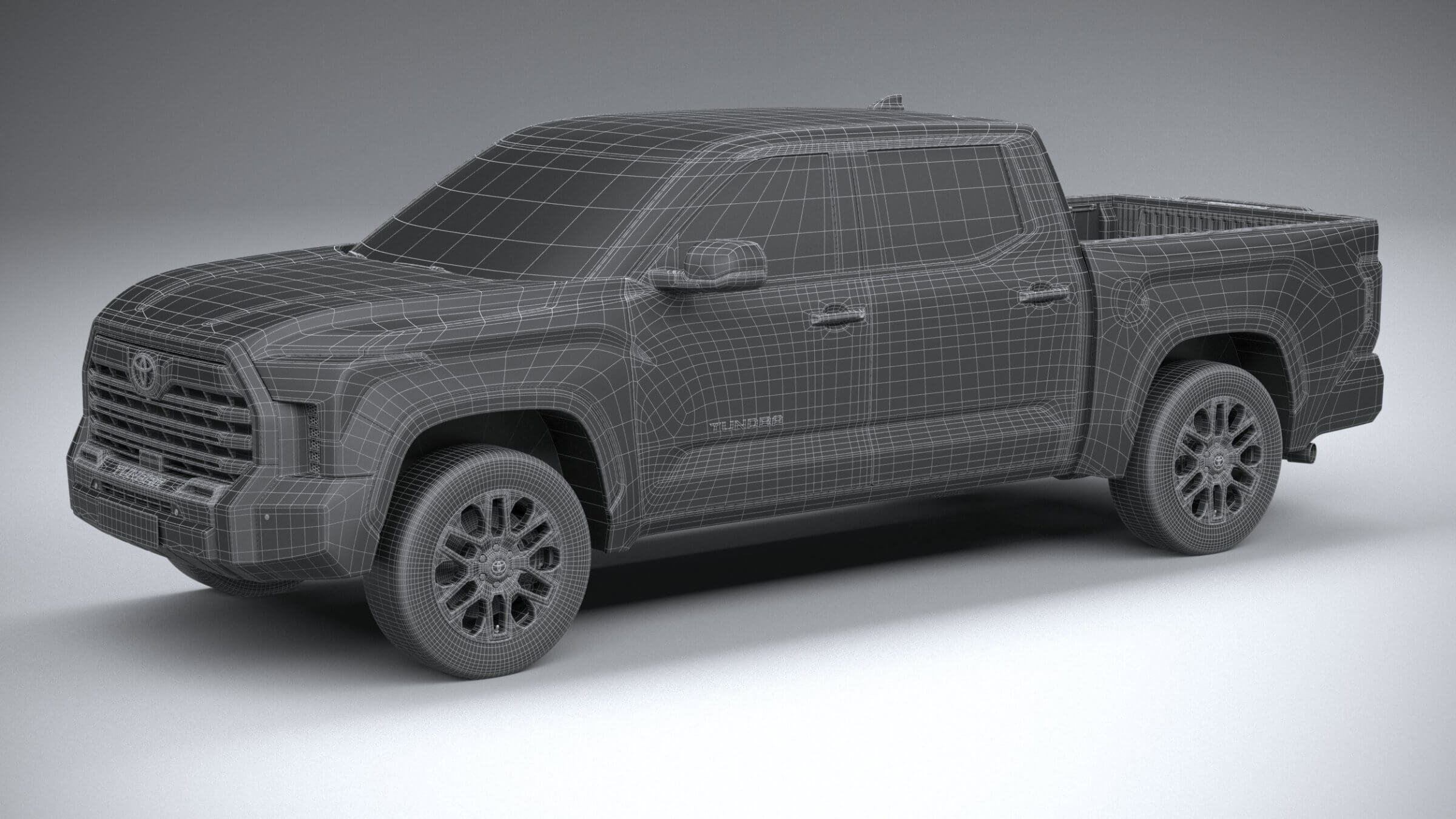 Toyota Tundra 2022 - 3D Model by SQUIR