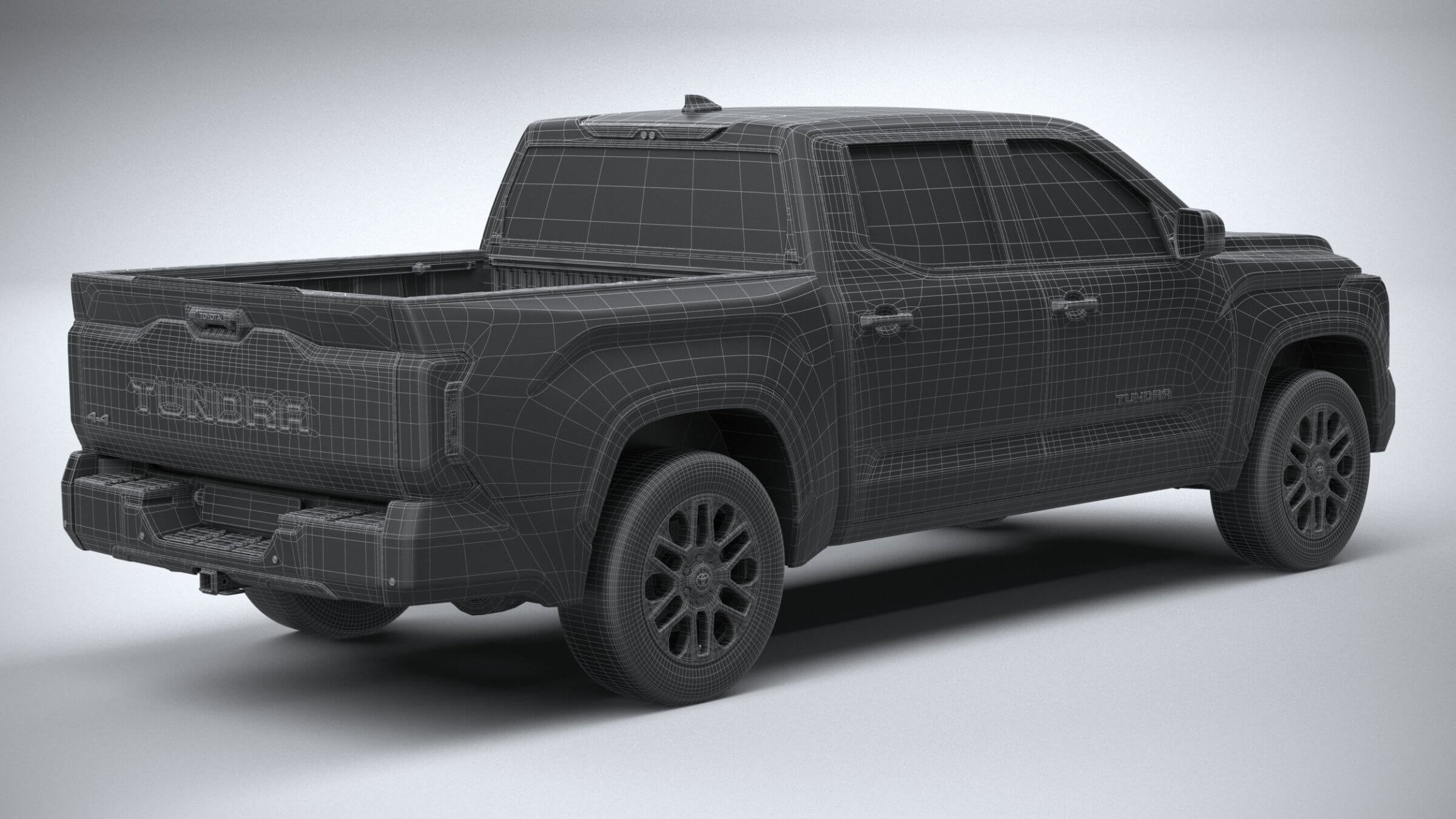 Toyota Tundra 2022 - 3D Model by SQUIR