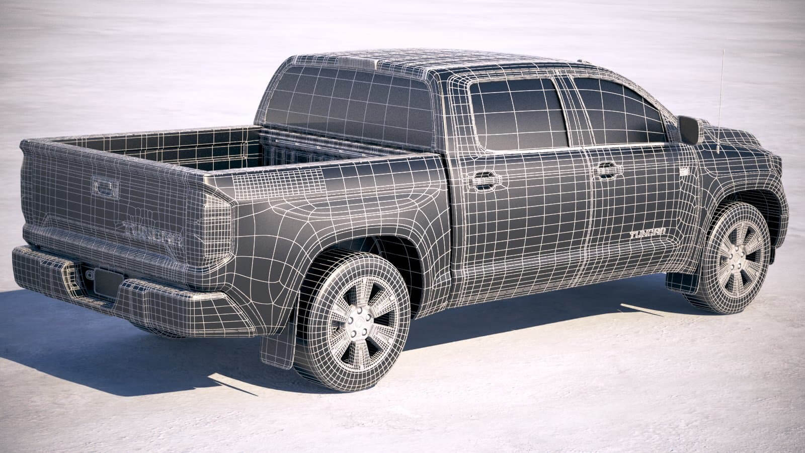 Toyota Tundra TRD 2018 - 3D Model by SQUIR